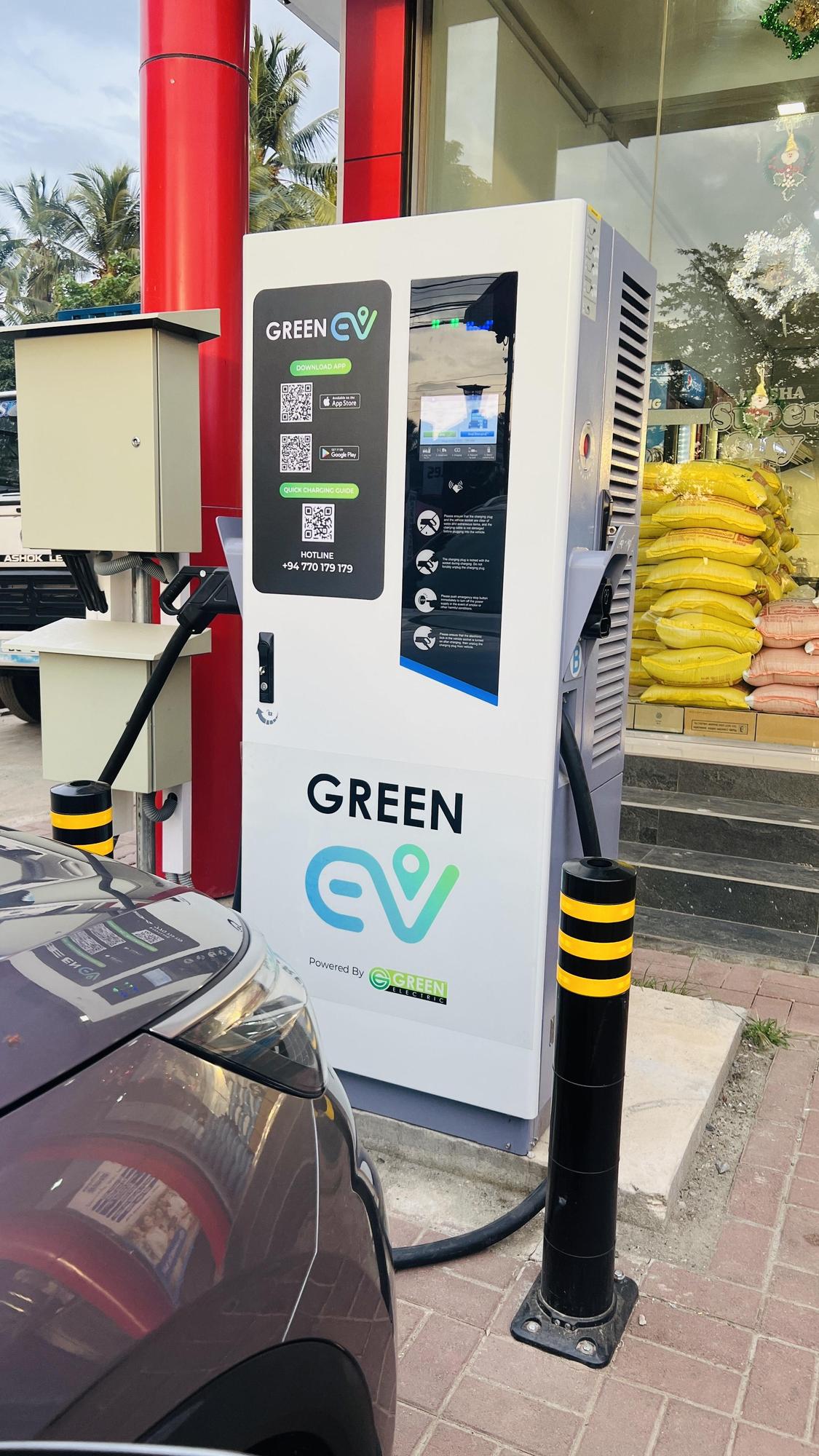 Iresha Food City (GreenEV - 120kW) | Dambewelena, SP | EV Station
