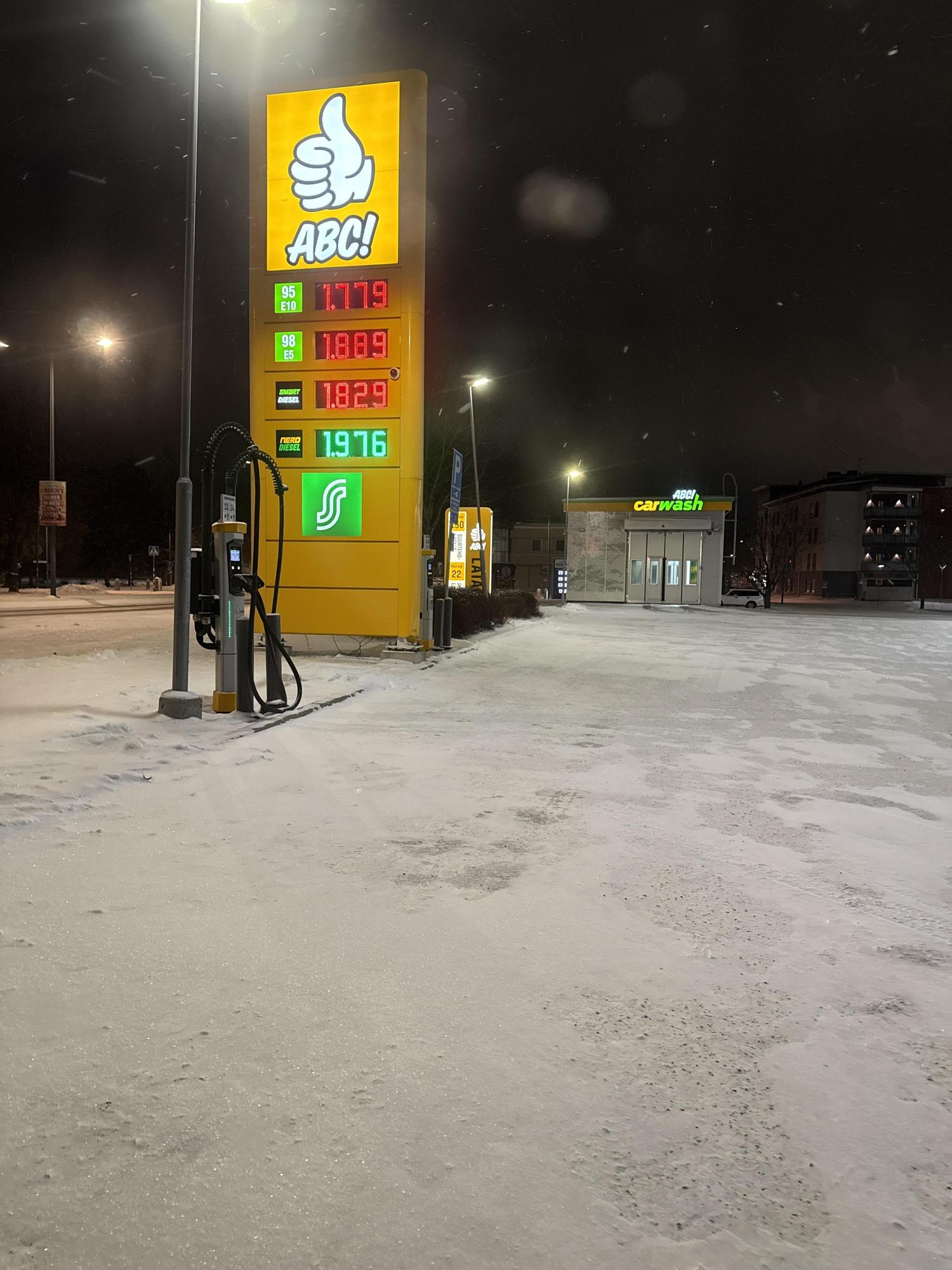 ABC lataus | Kouvola, Kymenlaakso | EV Station