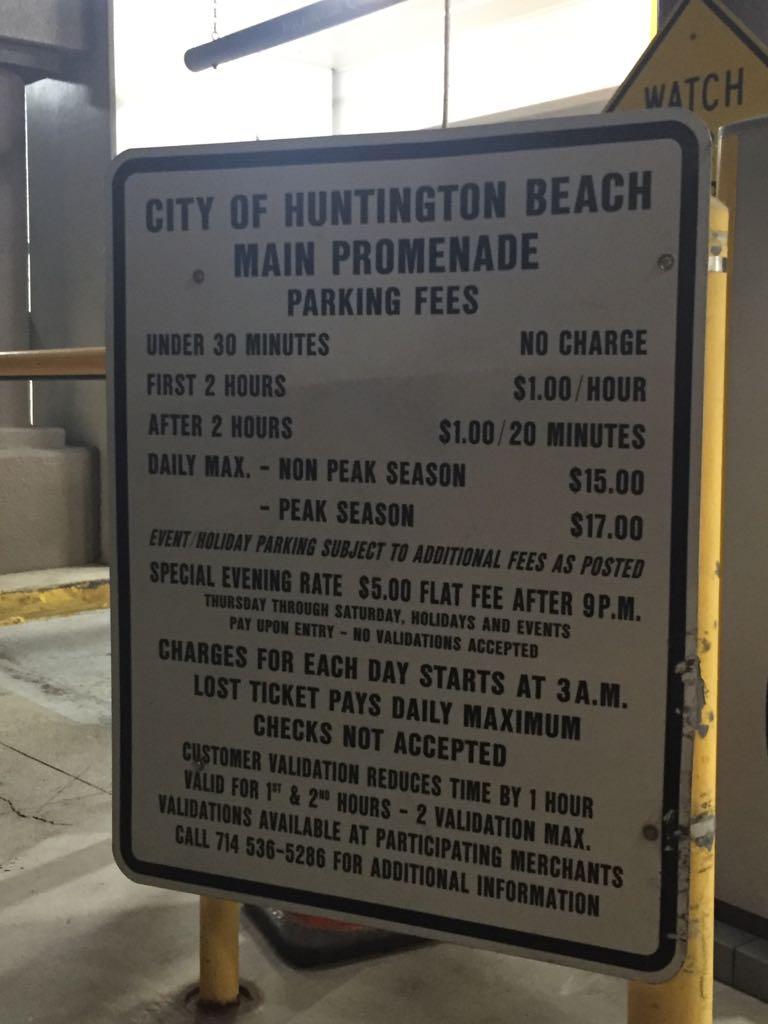 Main Promenade Parking Structure | Huntington Beach, CA | EV Station