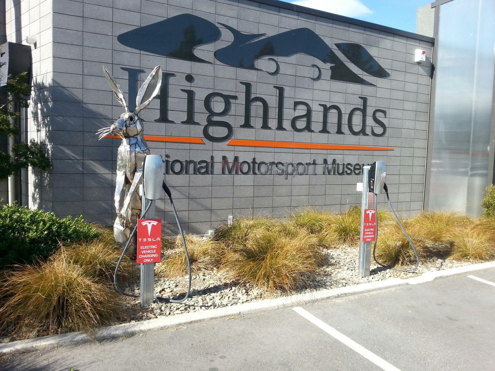 Highlands Motorsports Park | Cromwell, Otago | EV Station