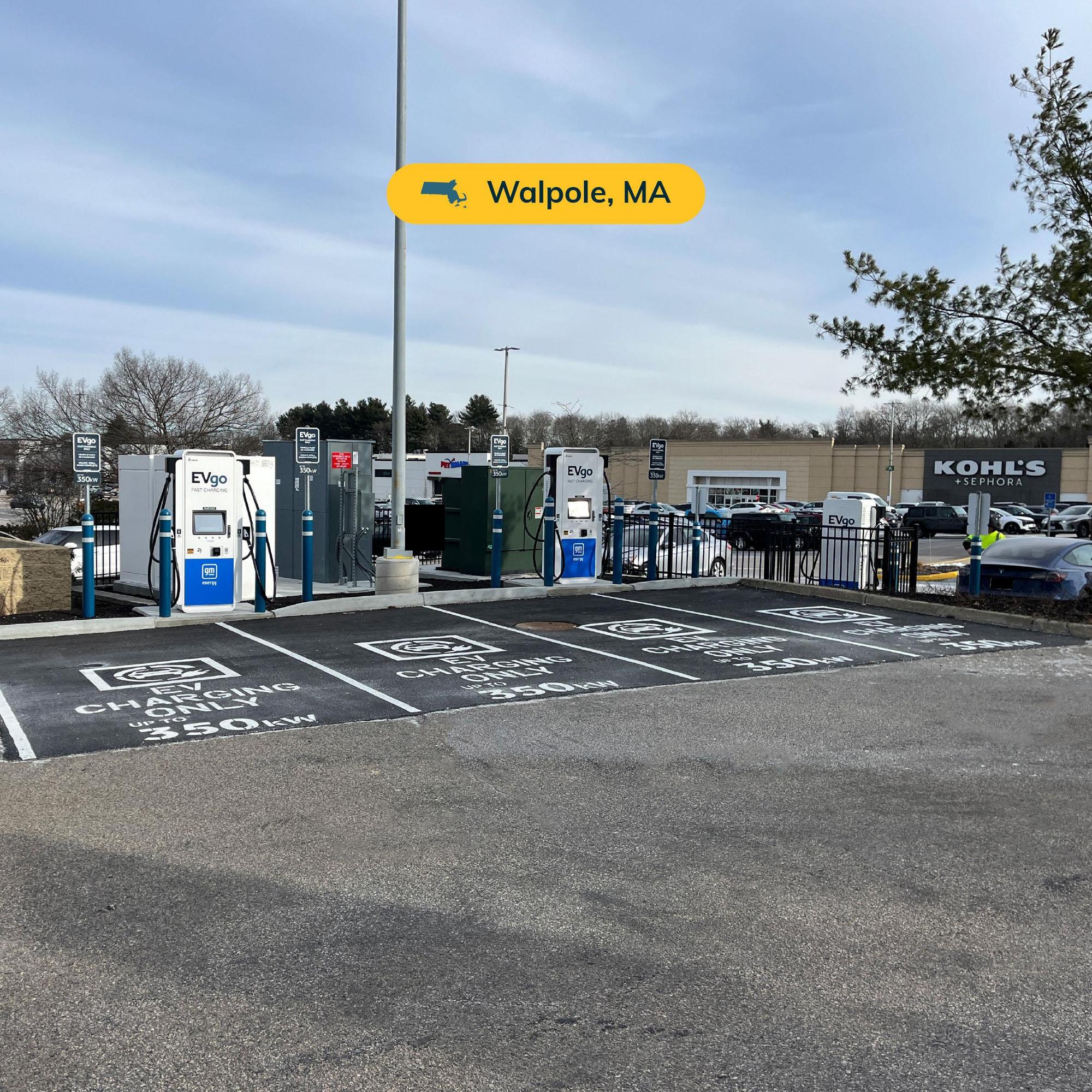 The Walpole Mall | Walpole, MA | EV Station