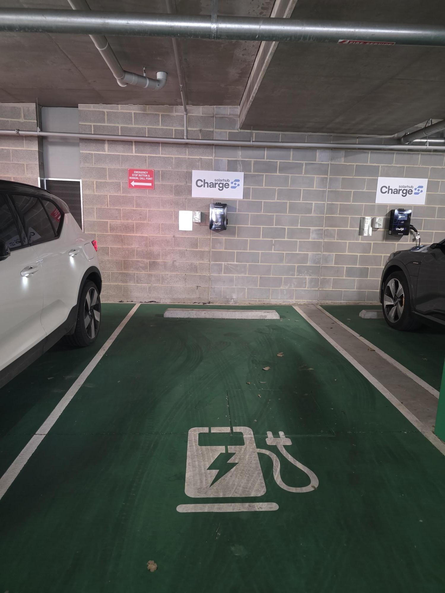 War Memorial Underground Carpark (P1) | Campbell, ACT | EV Station