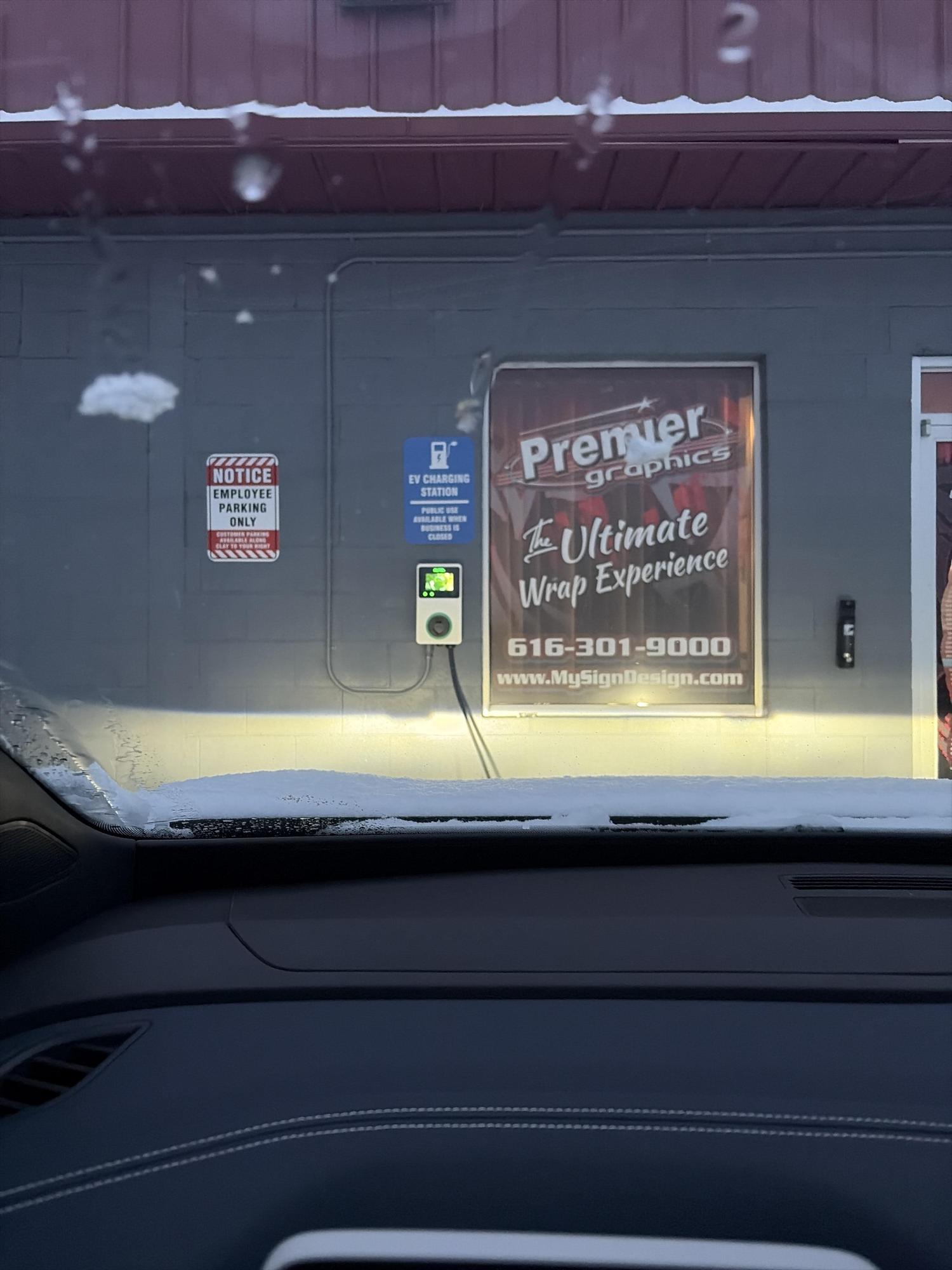Premier Graphics | Grand Rapids, MI | EV Station