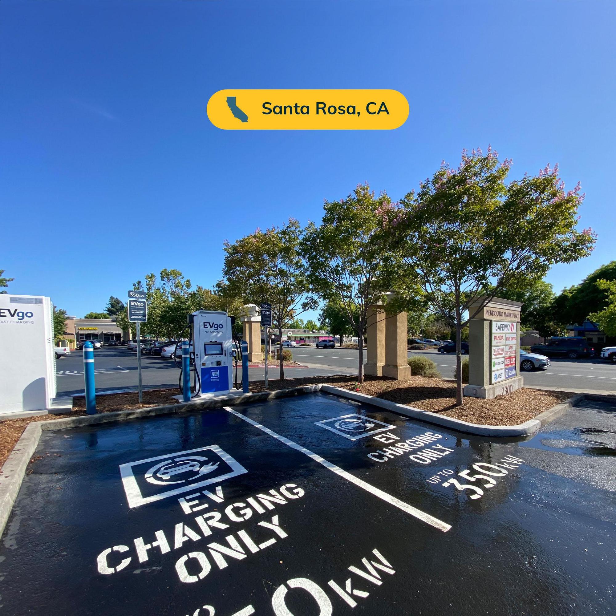 Mendocino Marketplace - Safeway Santa Rosa | Santa Rosa, CA | EV Station