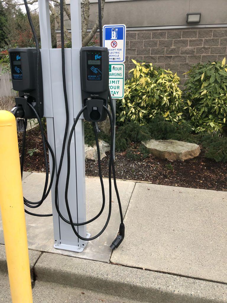 Ocean Park Library | Surrey, BC | EV Station