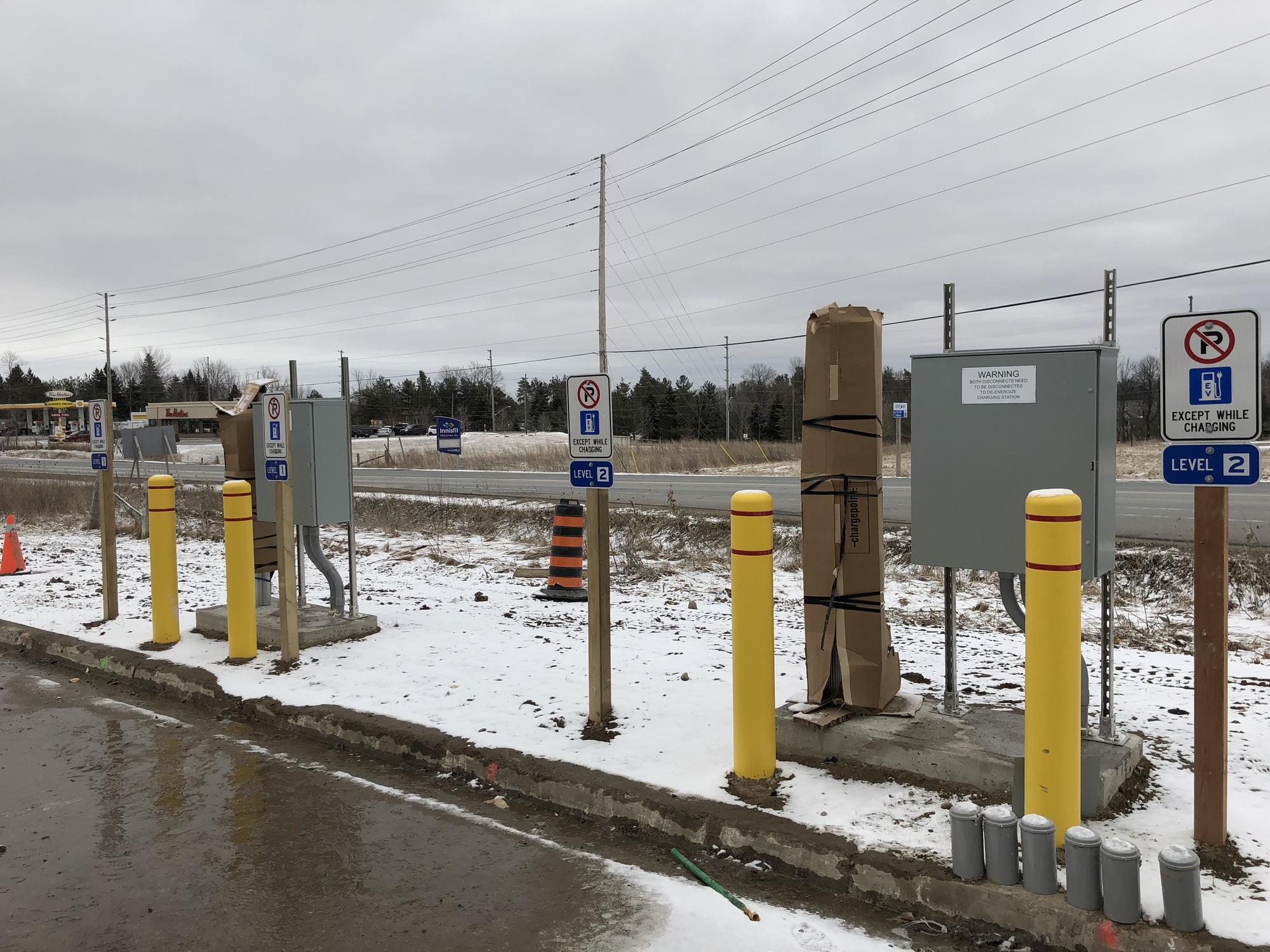 Carpool Lot | Innisfil, ON | EV Station