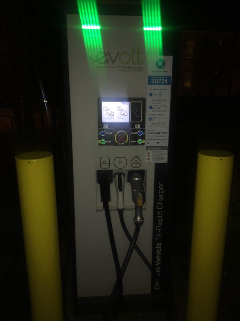 William Patrick Library | Kirkintilloch, Scotland | EV Station