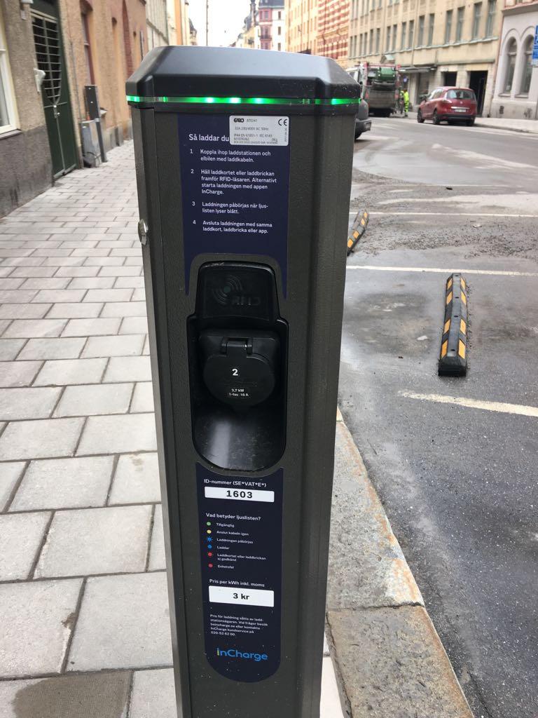 Vattenfall InCharge Laddgata | Stockholm, Stockholms län | EV Station