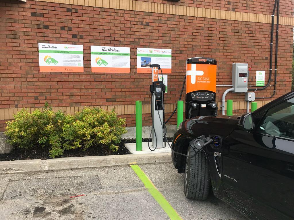 Tim Hortons | Exeter, ON | EV Station