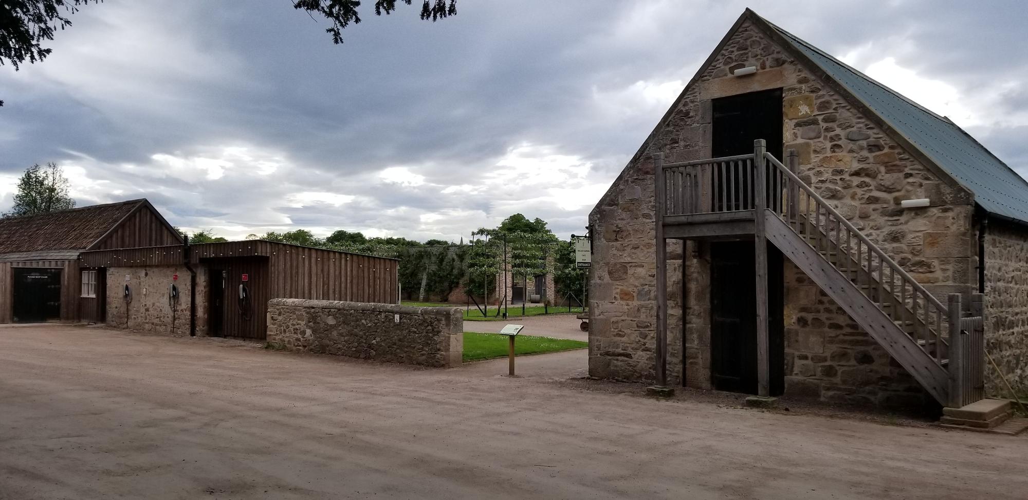 Gordon Castle Walled Garden and Cafe | Fochabers, Scotland | EV Station