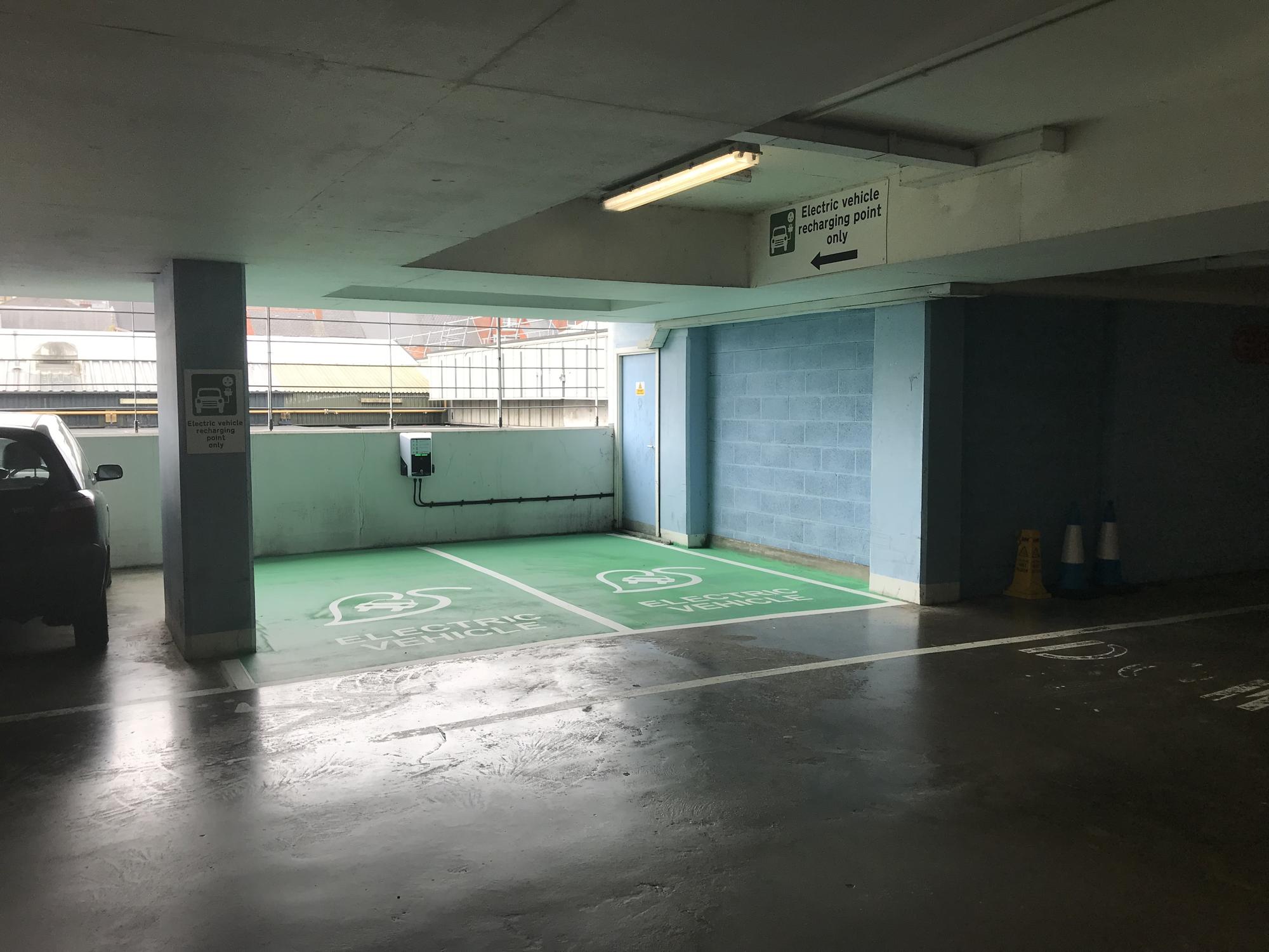 Kingsway Multi-storey Car Park | Newport, Wales | EV Station