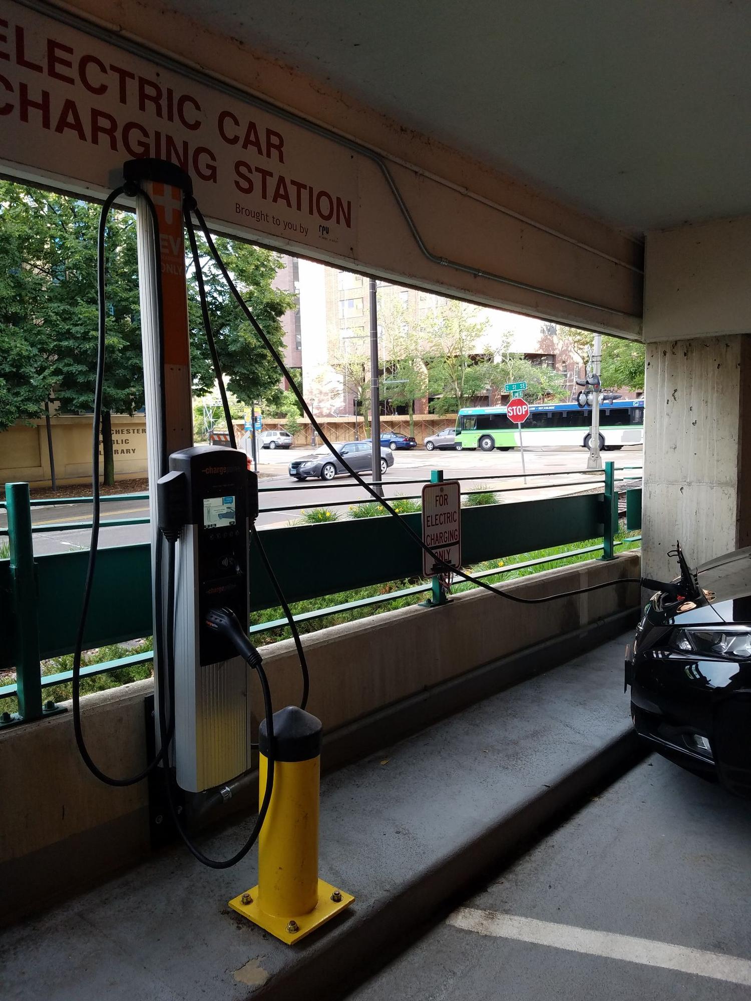 First Street Parking Ramp | Rochester, MN | EV Station