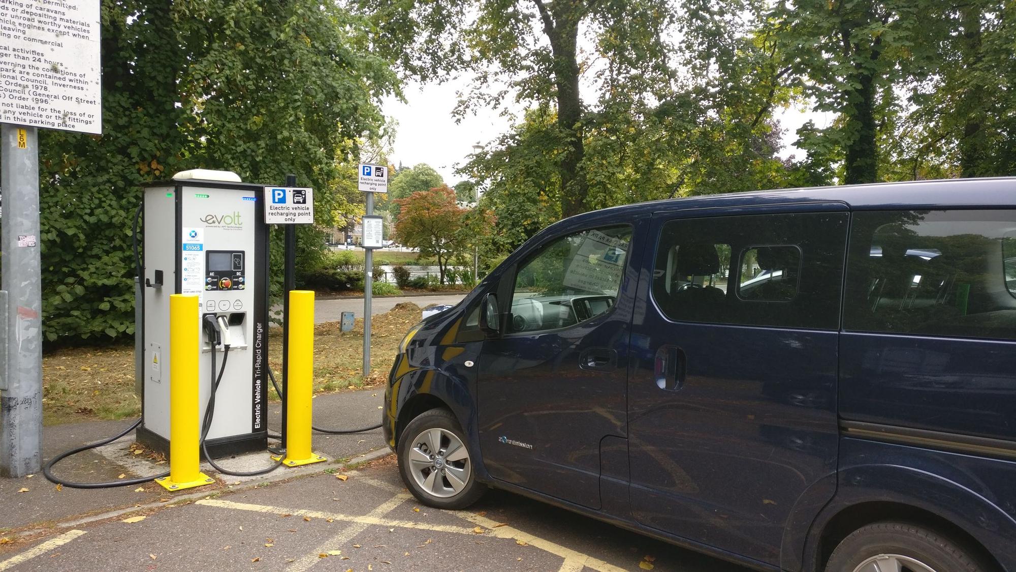 Cathedral Car Park | Inverness, Scotland | EV Station