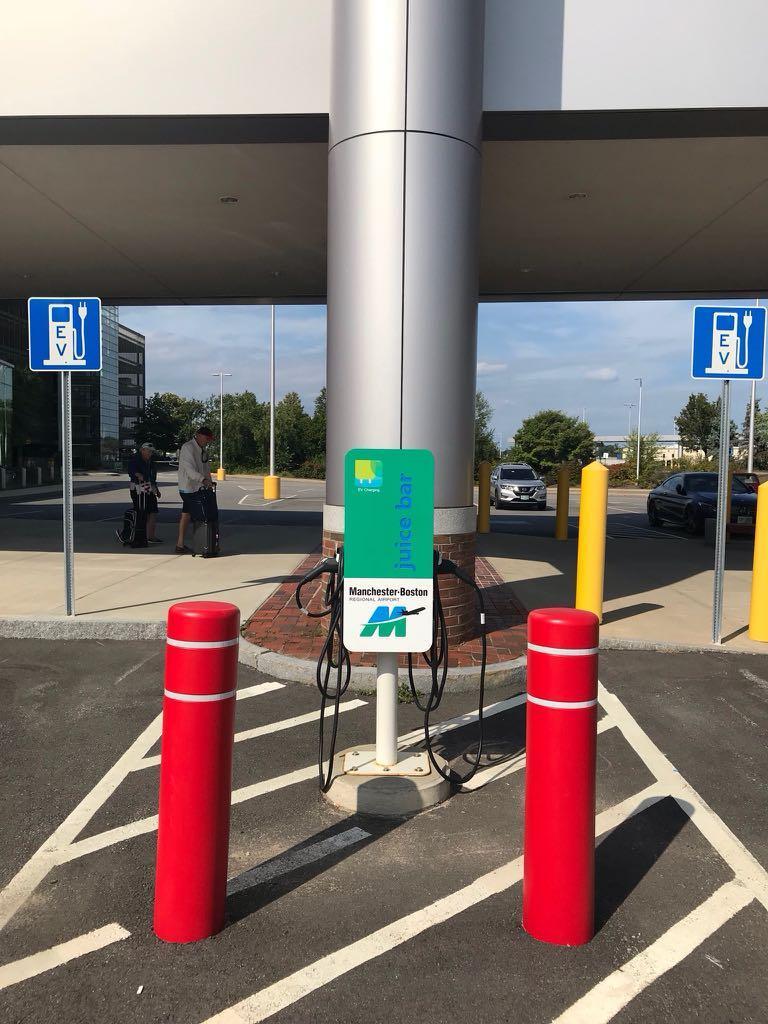 Manchester Boston Regional Airport (MHT) | Londonderry, NH | EV Station
