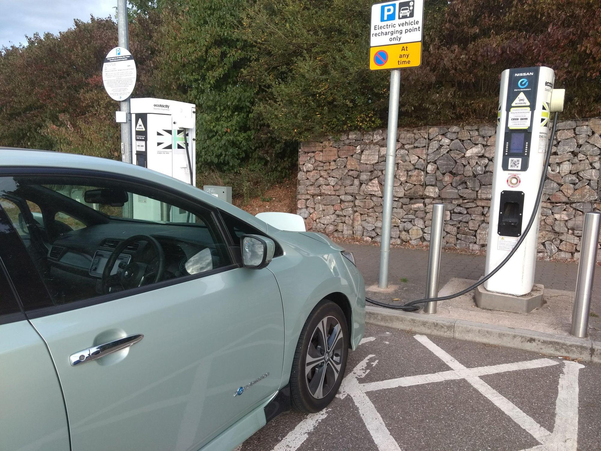 Moto Exeter (2) | Exeter, England | EV Station