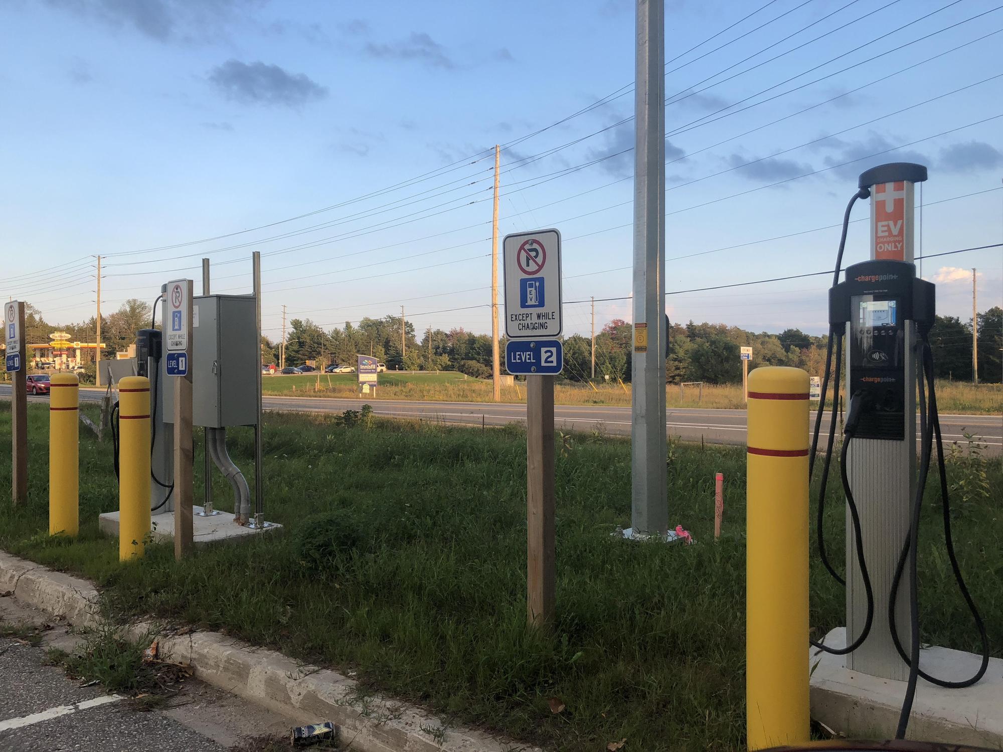 Carpool Lot | Innisfil, ON | EV Station