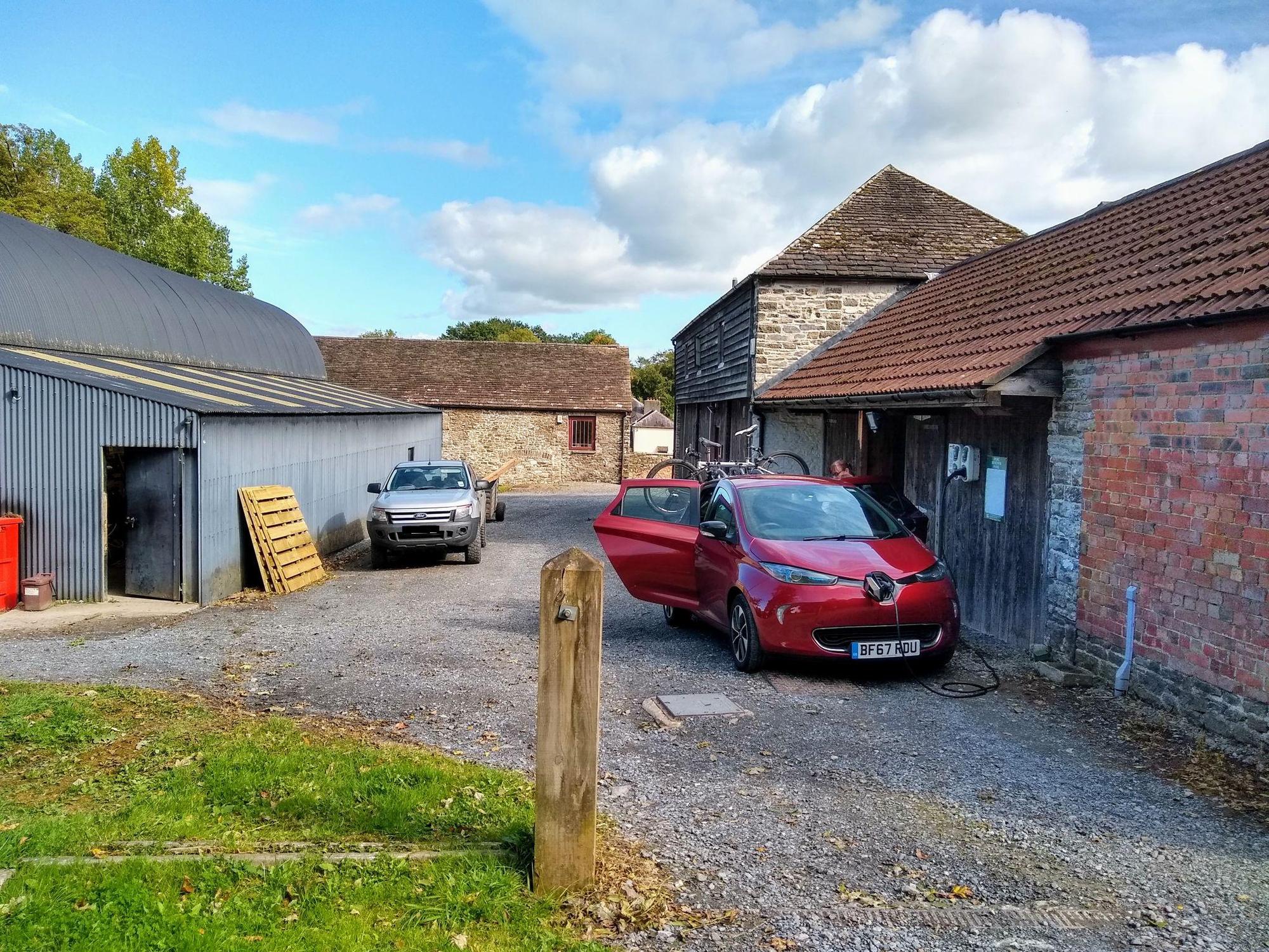 National Trust Dinefwr Home Farm Farmhouse | Llandeilo, Wales | EV Station