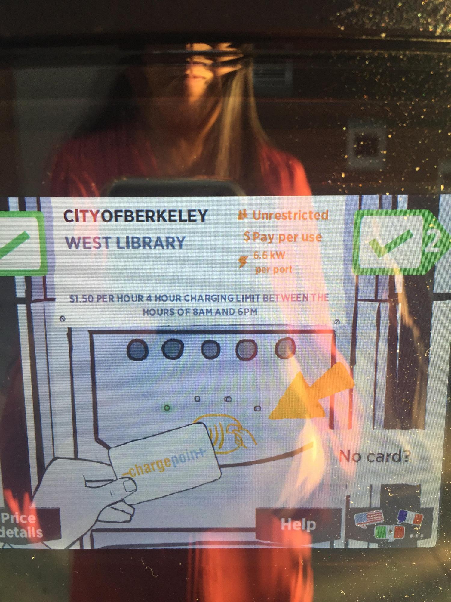 West Branch Berkeley Library | Berkeley, CA | EV Station