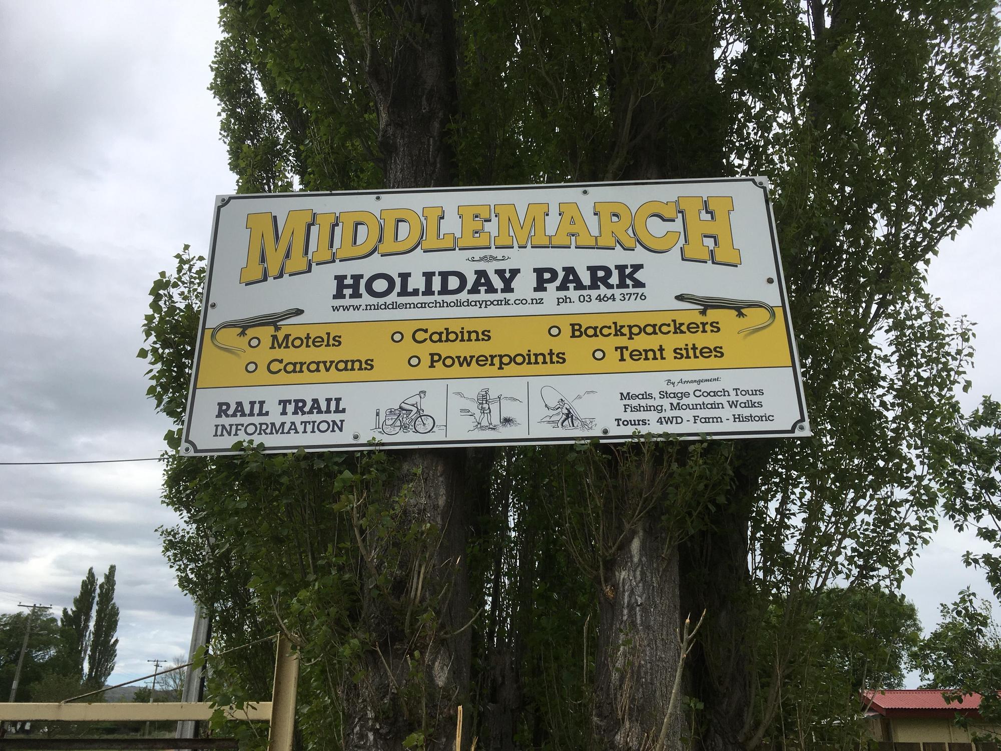 Middlemarch Holiday Park | Middlemarch, OTA | EV Station