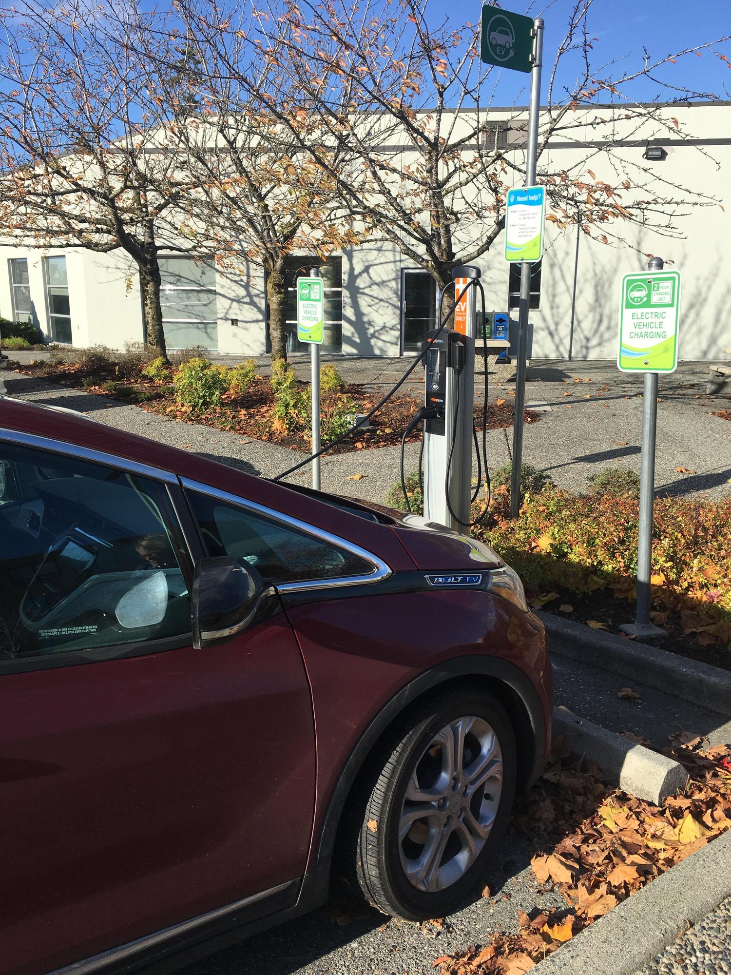 WC Blair Recreation Centre | Langley Twp, BC | EV Station