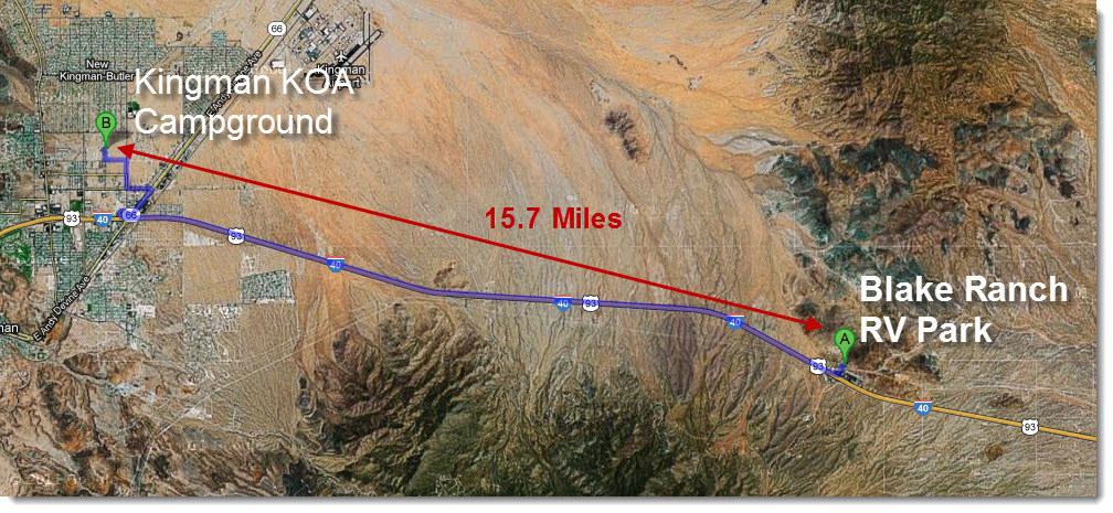 Blake Ranch RV Park | Kingman, AZ | EV Station
