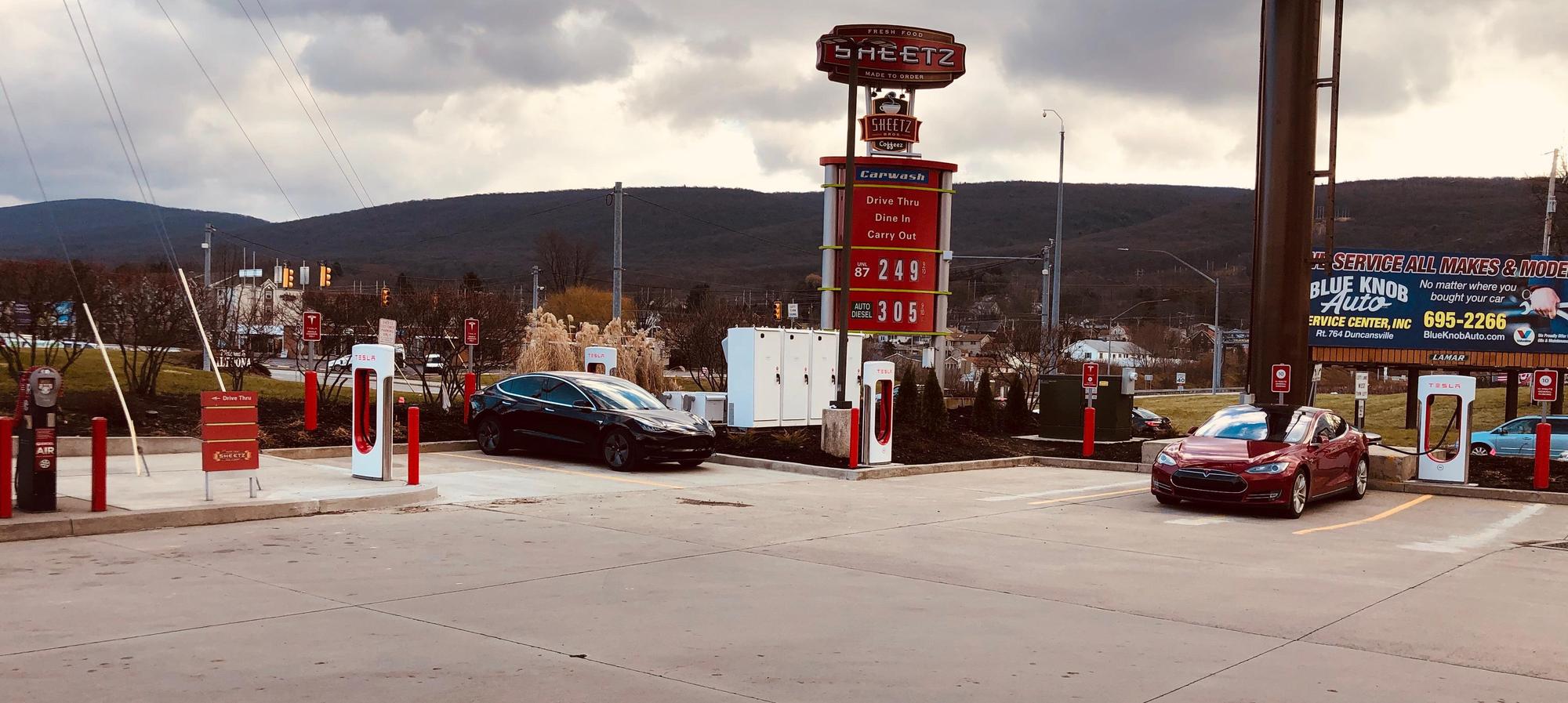 Sheetz | Altoona, PA | EV Station