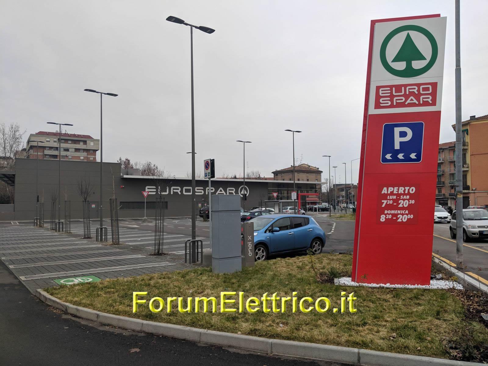 Supermercato EUROSPAR Nonantolana | Modena, Emilia-Romagna | EV Station
