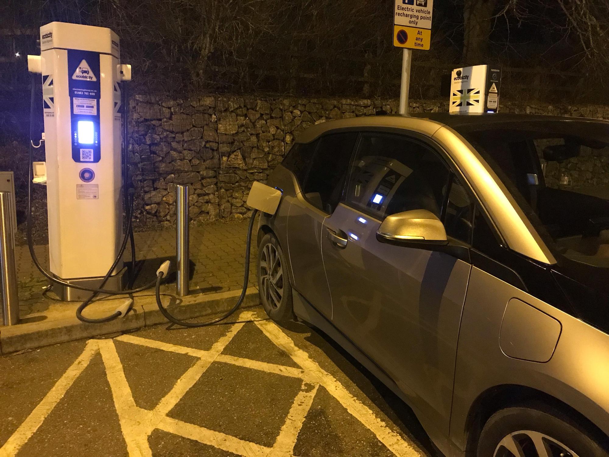 Moto Exeter (2) | Exeter, England | EV Station