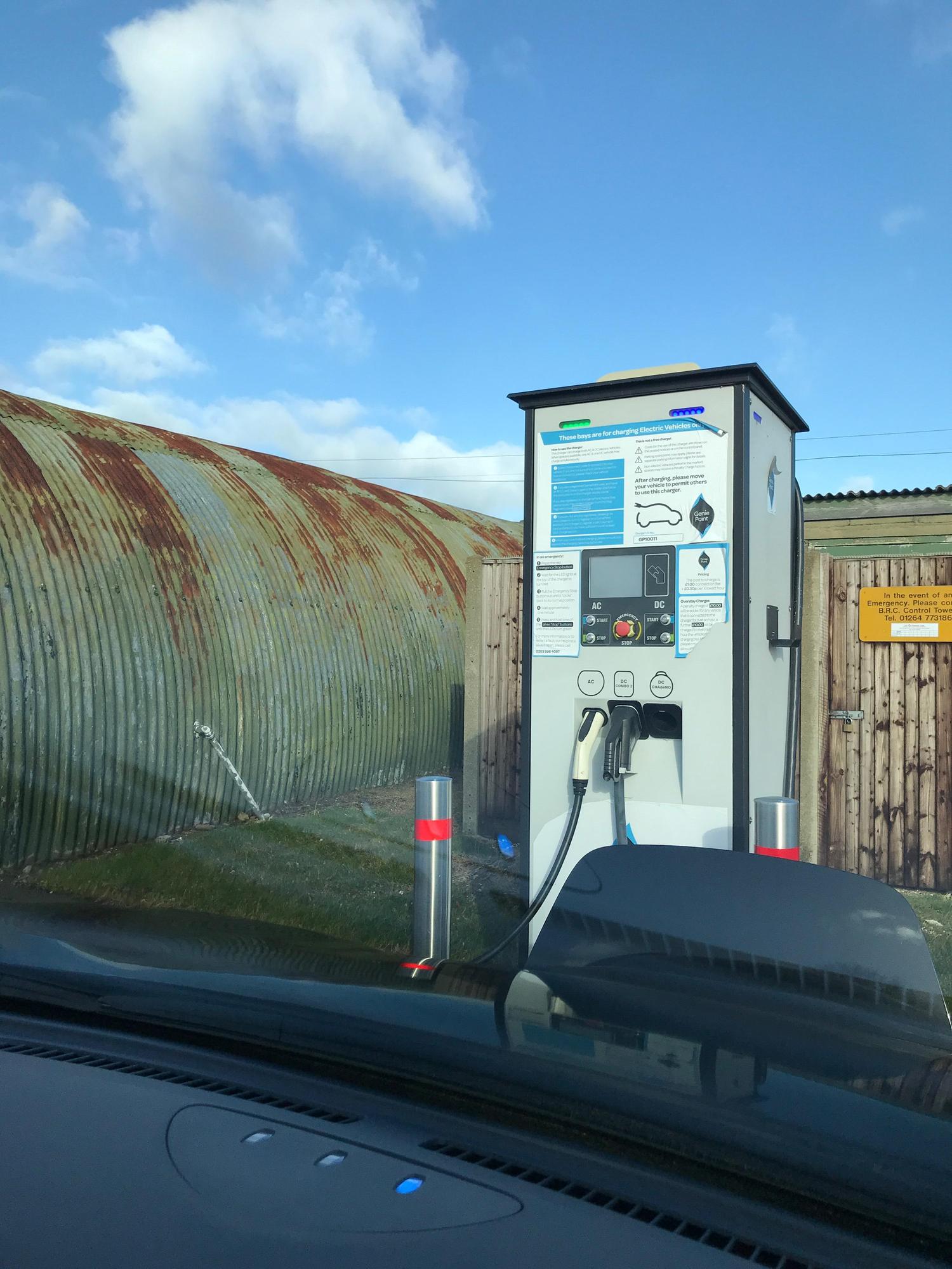 Thruxton Circuit Car Park | Thruxton Airport, England | EV Station