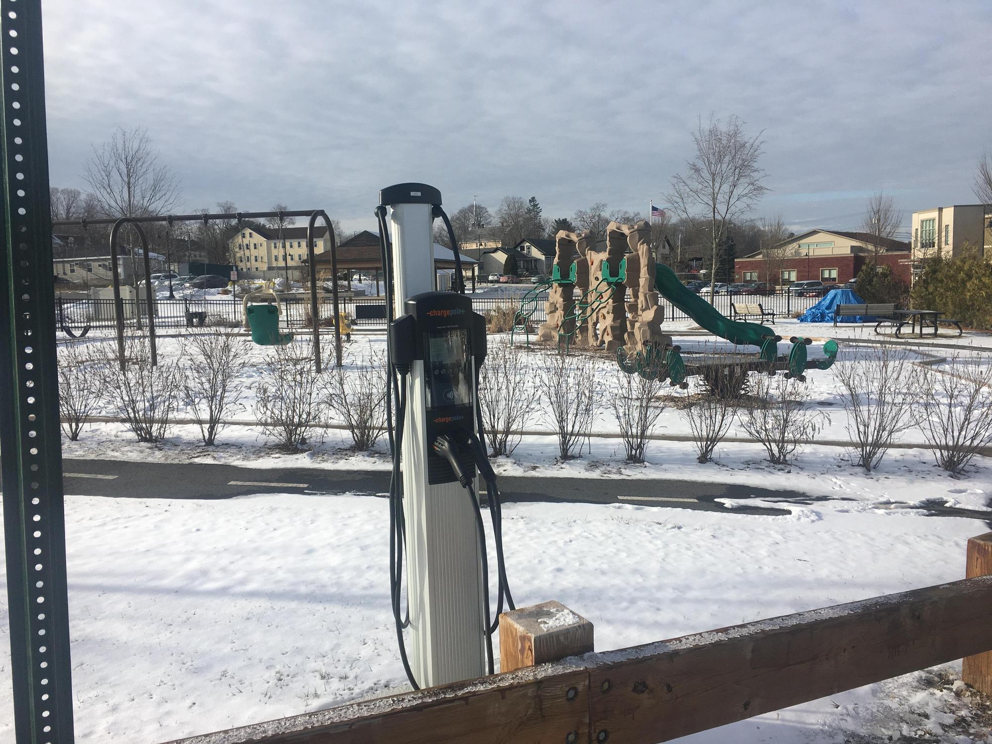 Harrisville Clock Tower | Burrillville, RI | EV Station