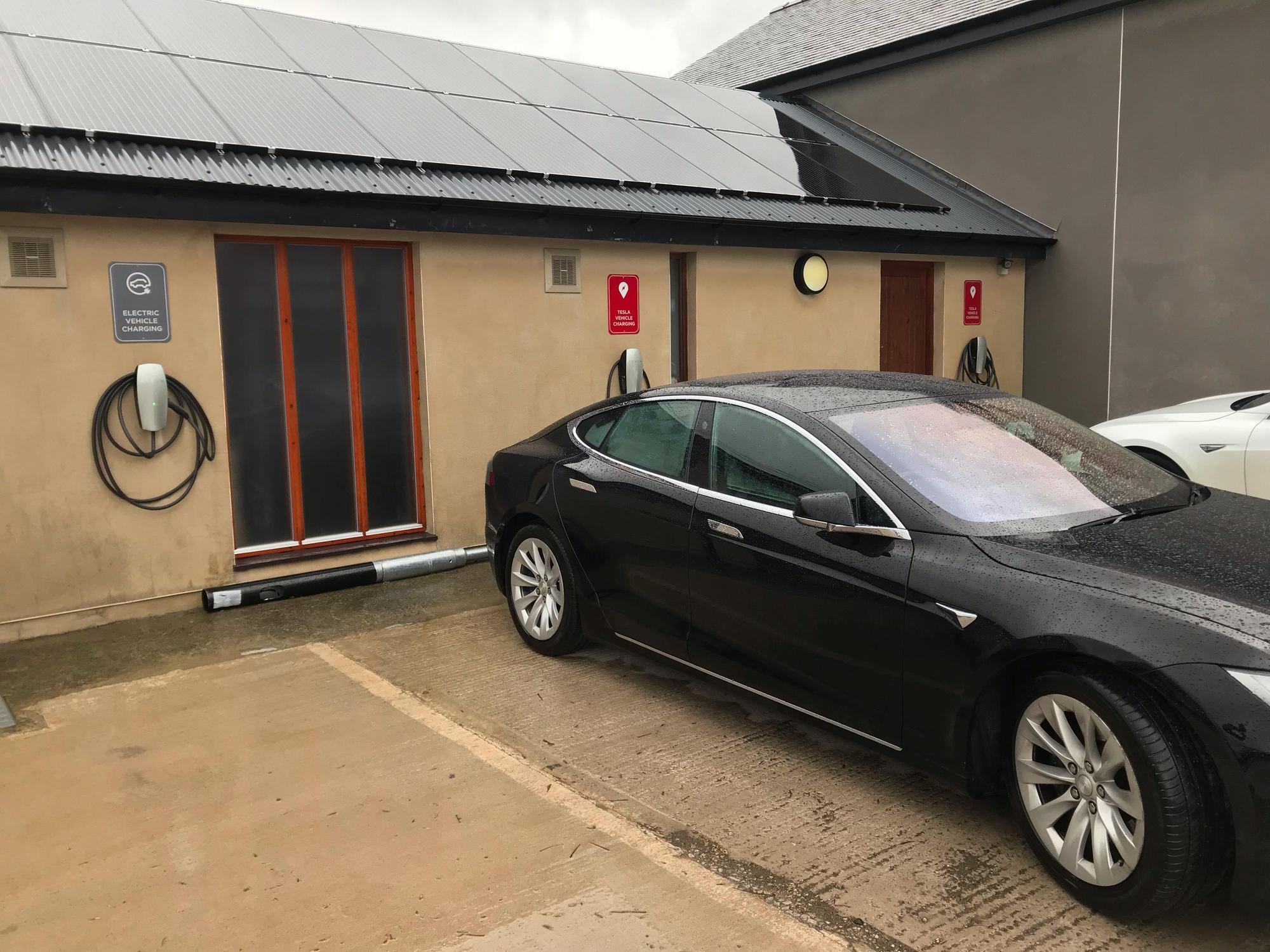 Pant Du Vineyard and Cafe | Penygroes, Wales | EV Station