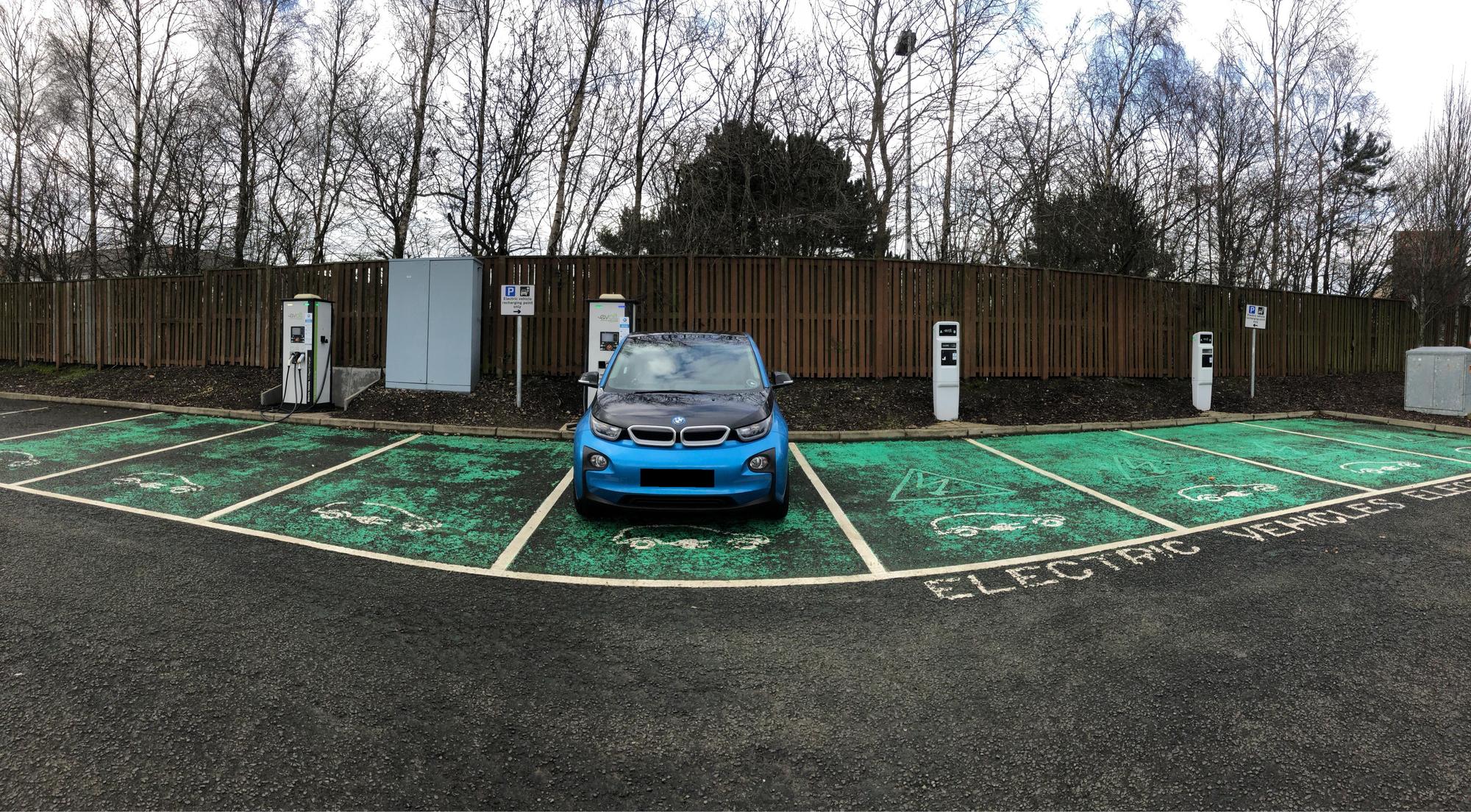 Kinross Park & Ride Car Park | Kinross, Scotland | EV Station
