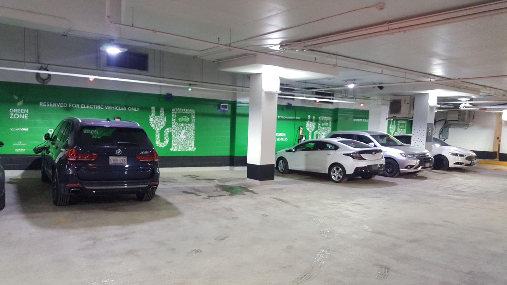 Square One Shopping Center - Underground Parking | Mississauga, ON | EV ...
