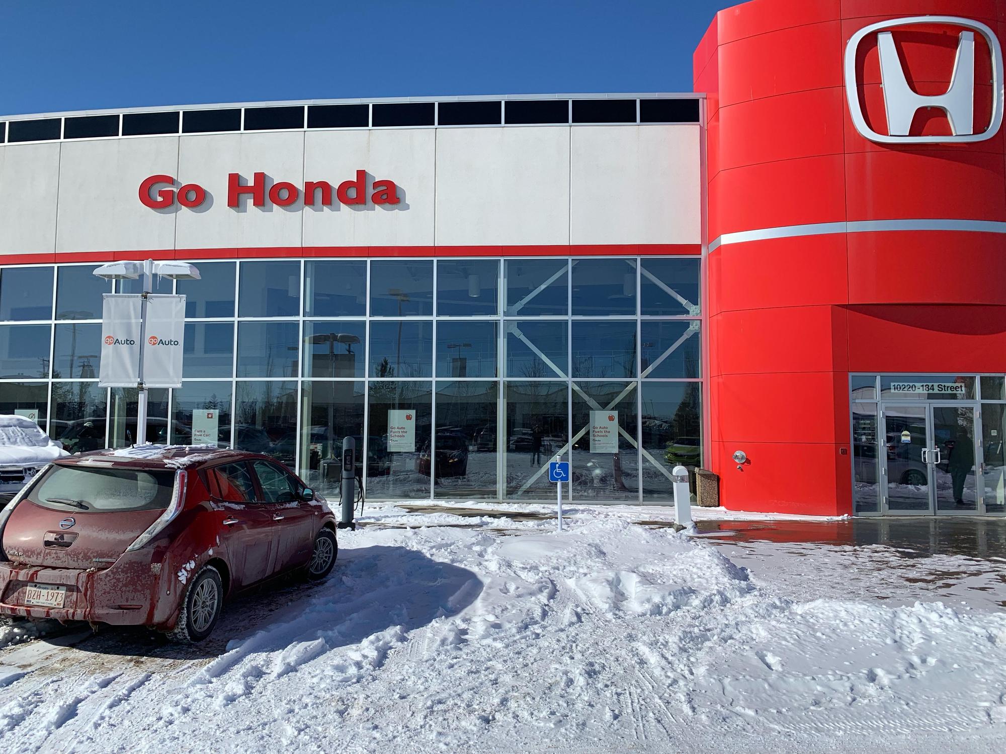 Go Honda | Edmonton, AB | EV Station