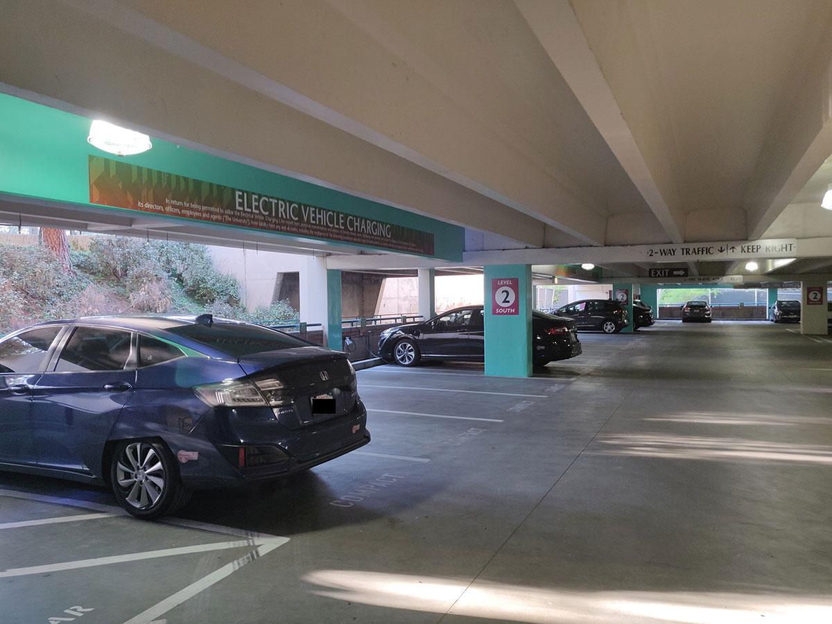 UCLA - Parking Structure 3 | Los Angeles, CA | EV Station