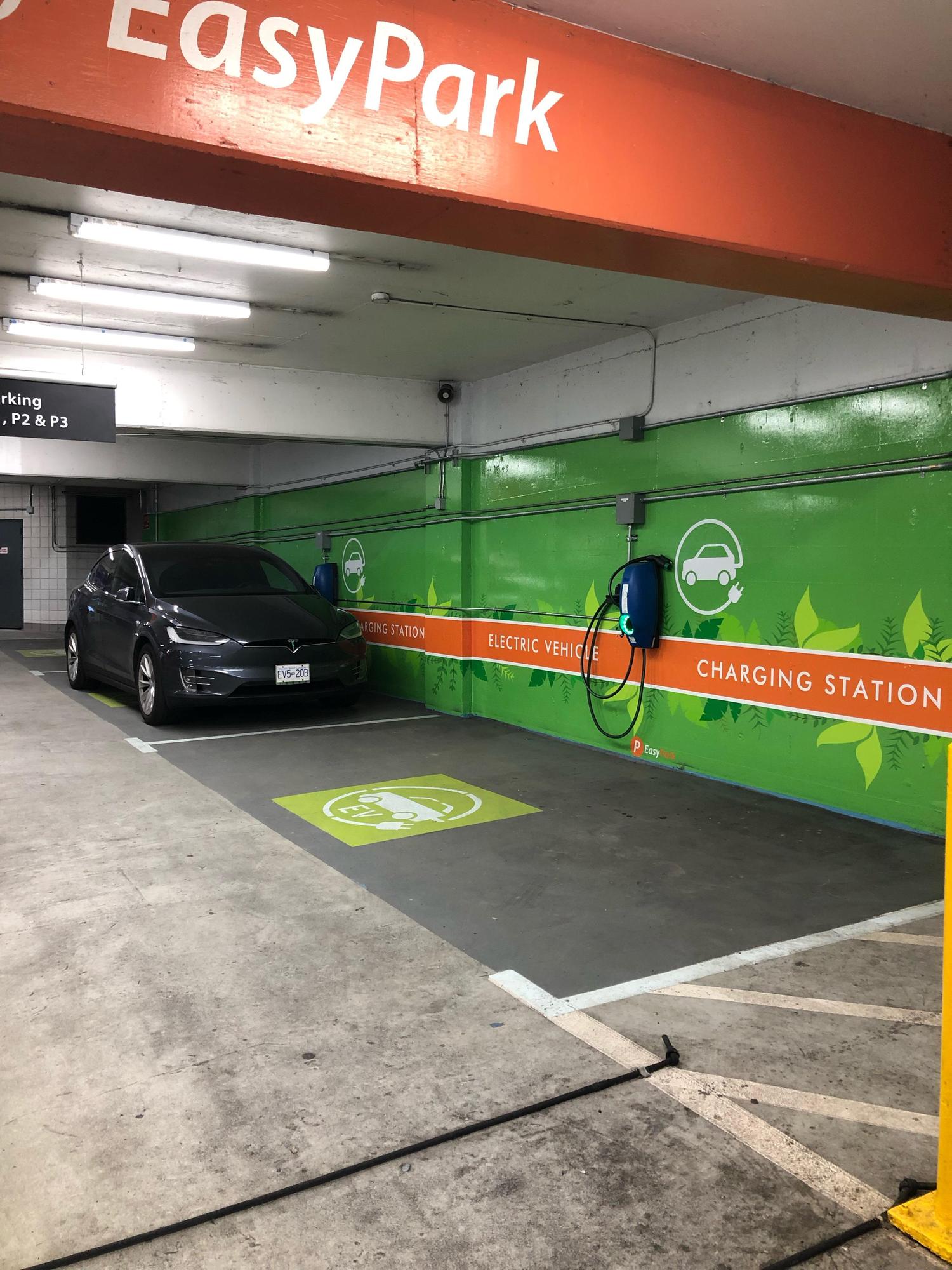 EasyPark - Lot 4 | Vancouver, BC | EV Station