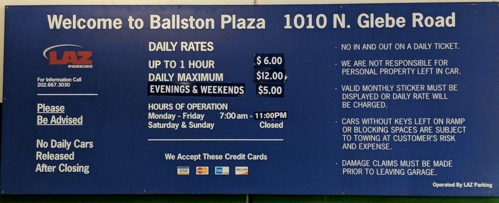 1010 N Glebe Rd | Arlington, VA | EV Station