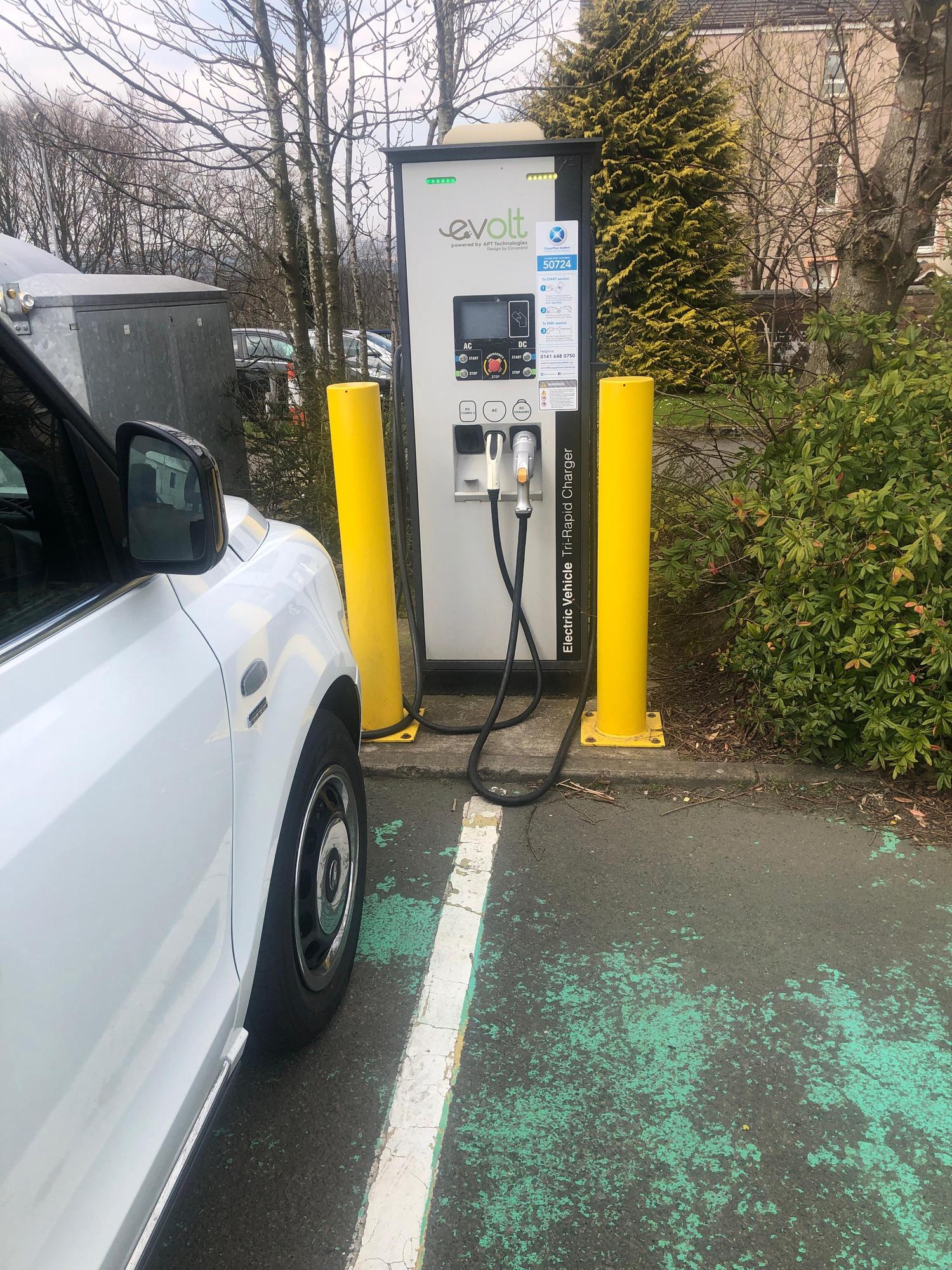 William Patrick Library | Kirkintilloch, Scotland | EV Station