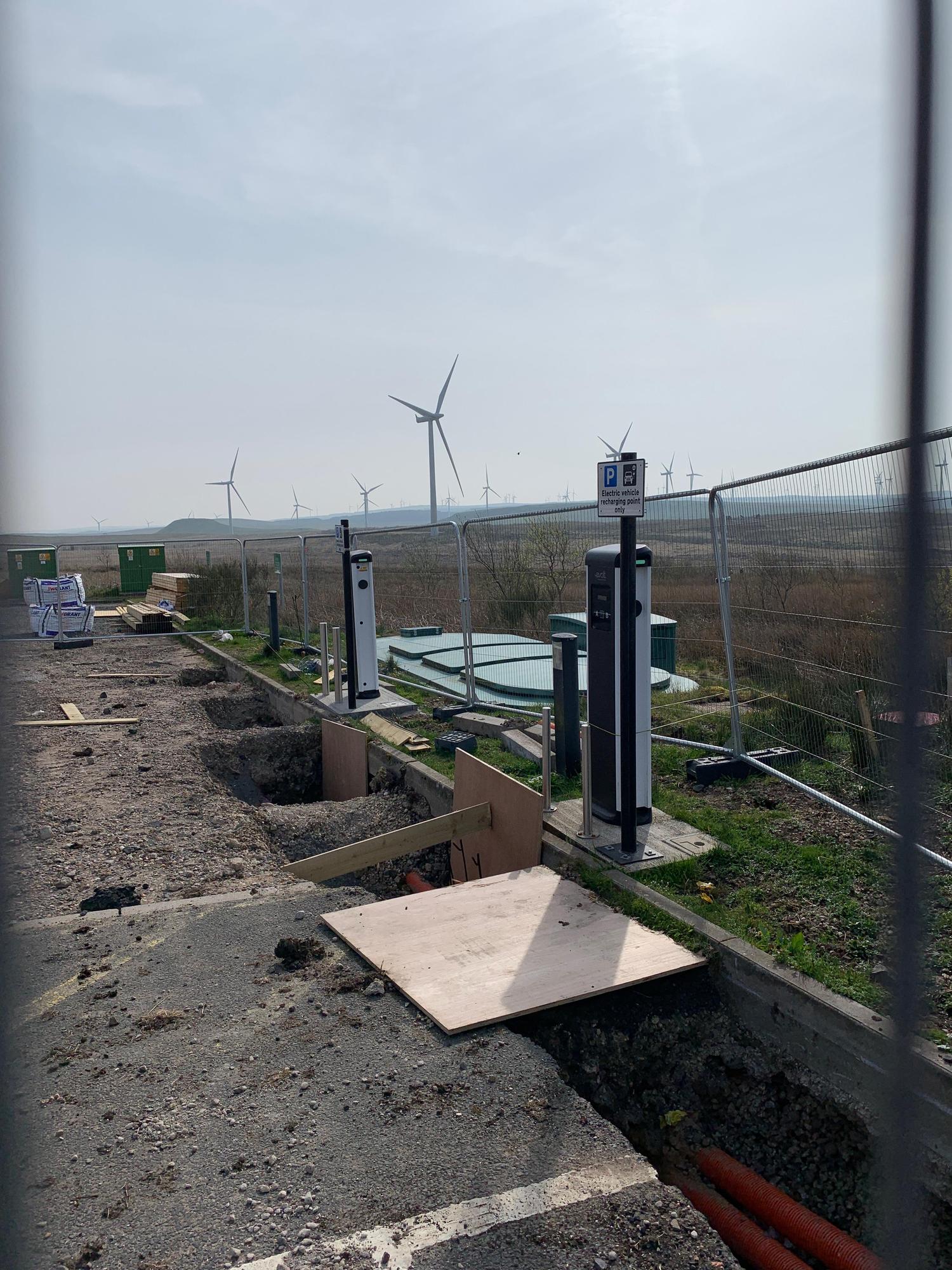 Whitelee Windfarm Visitor Centre | Glasgow, Scotland | EV Station
