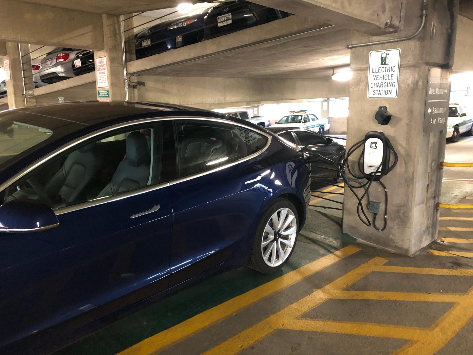 Baltimore Avenue Garage | Towson, MD | EV Station