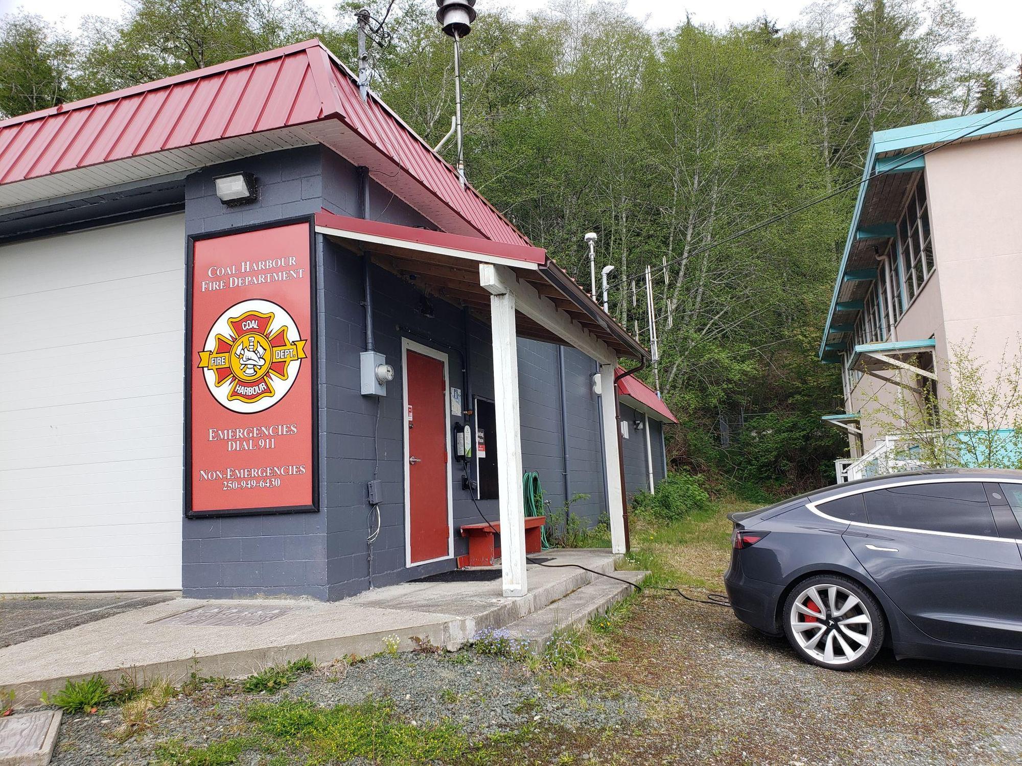 Coal Harbour Fire Department | Coal Harbour, BC | EV Station
