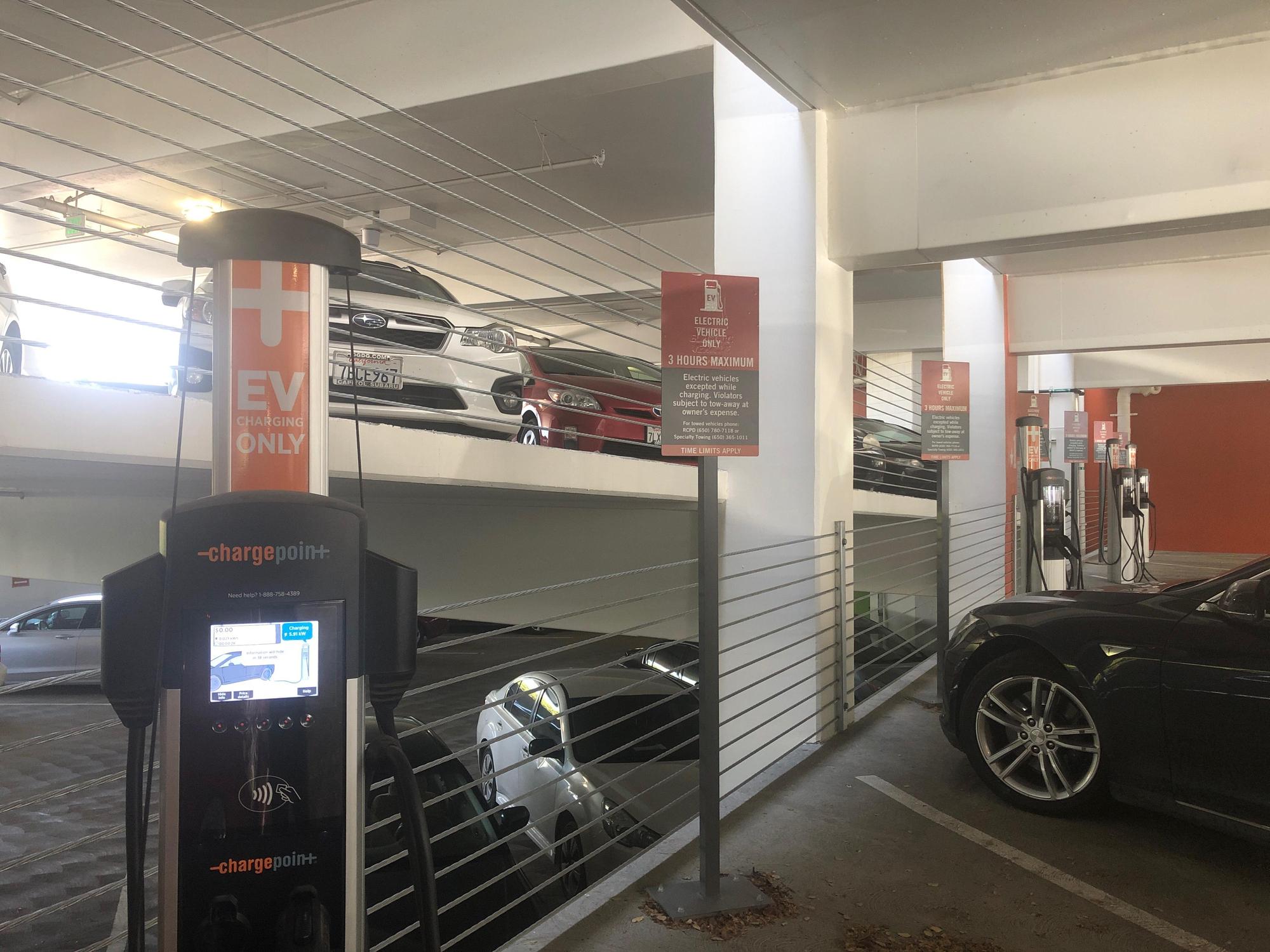 Stanford RWC Outpatient Garage | Redwood City, CA | EV Station