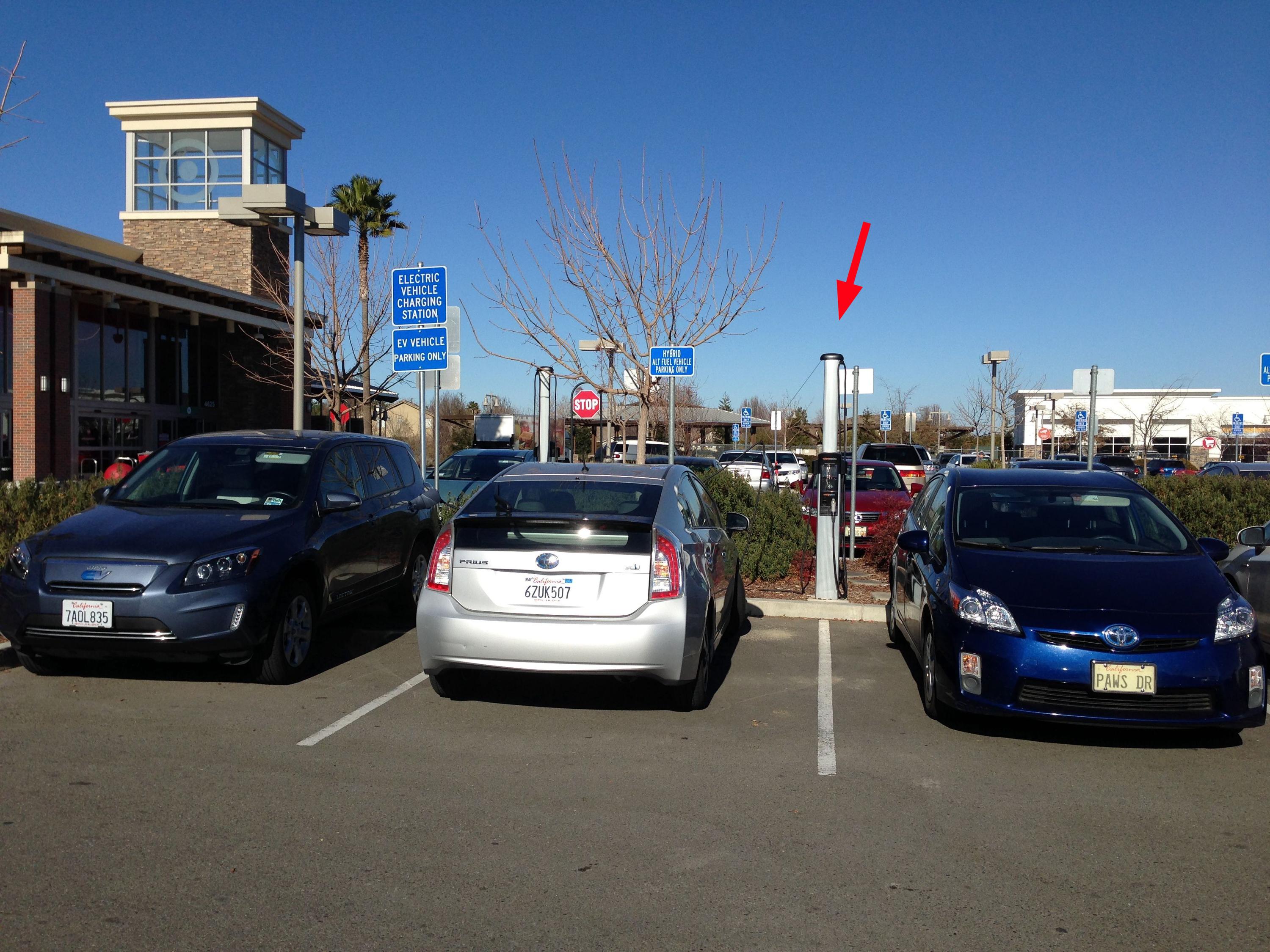Target | Davis, CA | EV Station
