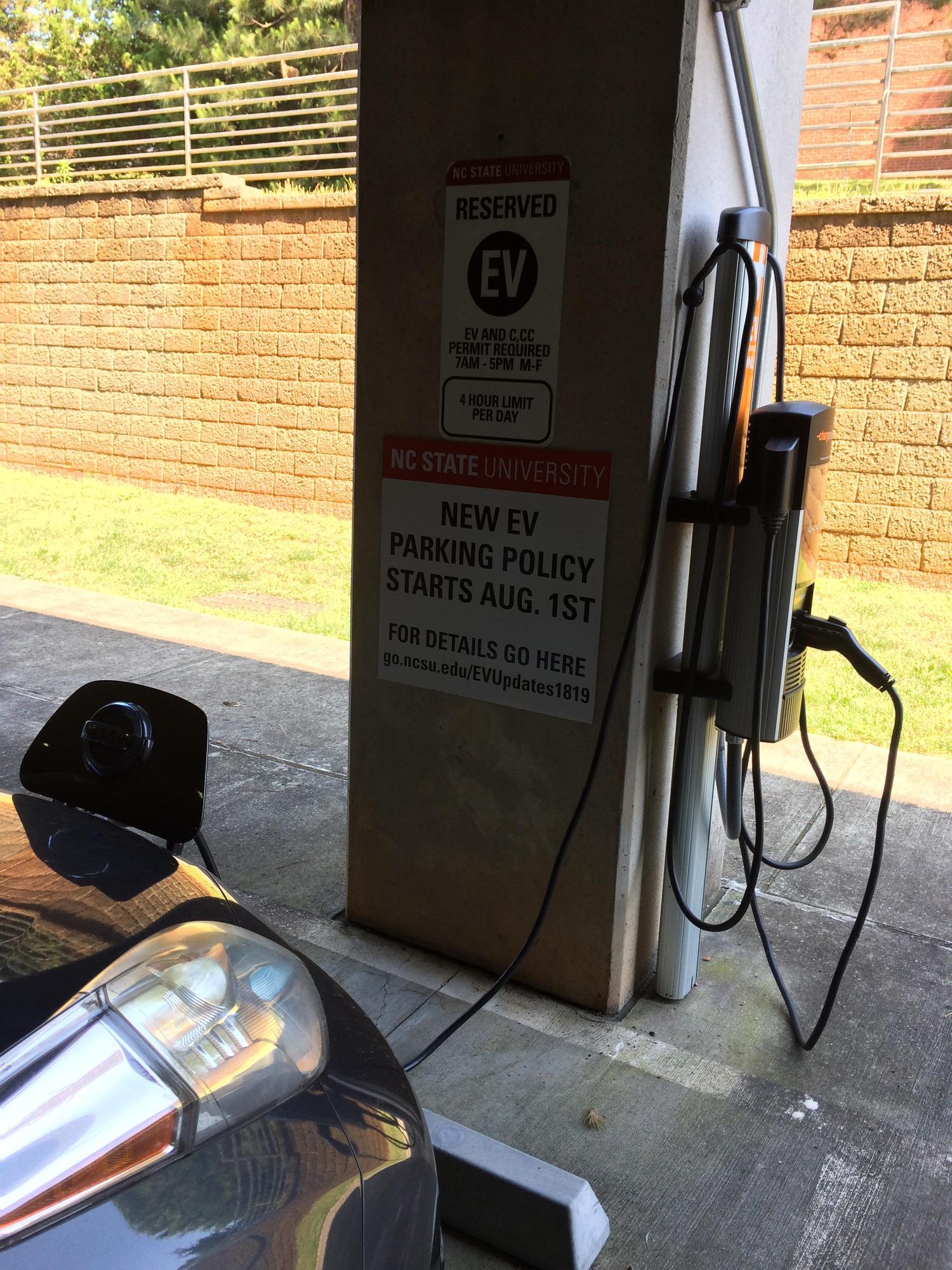 North Carolina State University - CBC Parking Deck | Raleigh, NC | EV ...