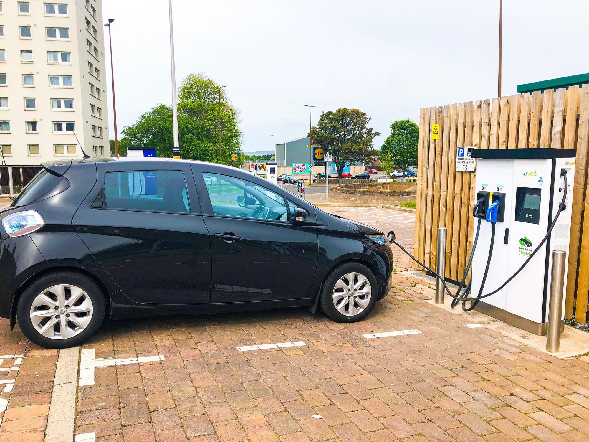 Balgay Street Car Park | Dundee, Scotland | EV Station