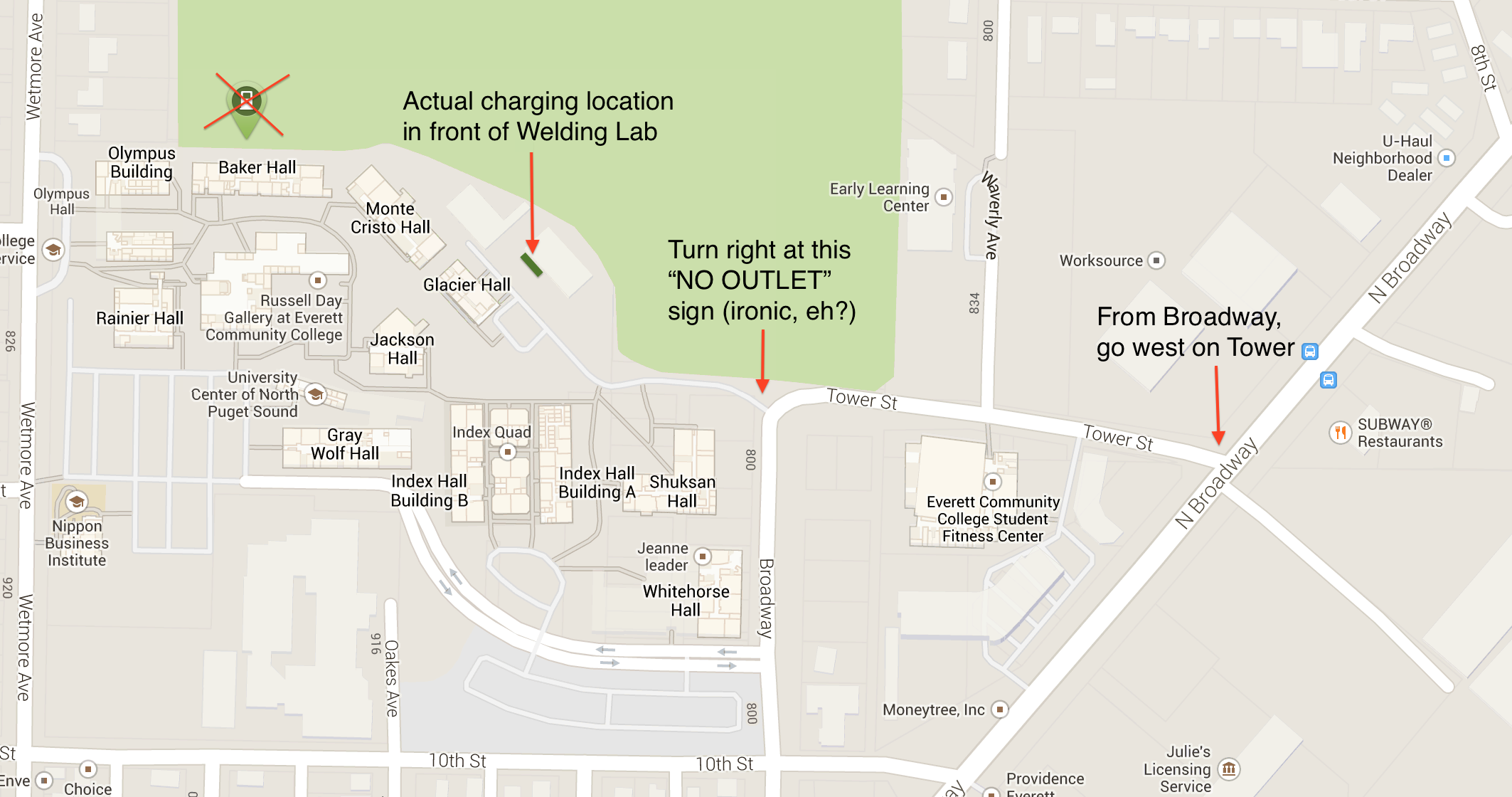 Everett Community College - Lot F | Everett, WA | EV Station