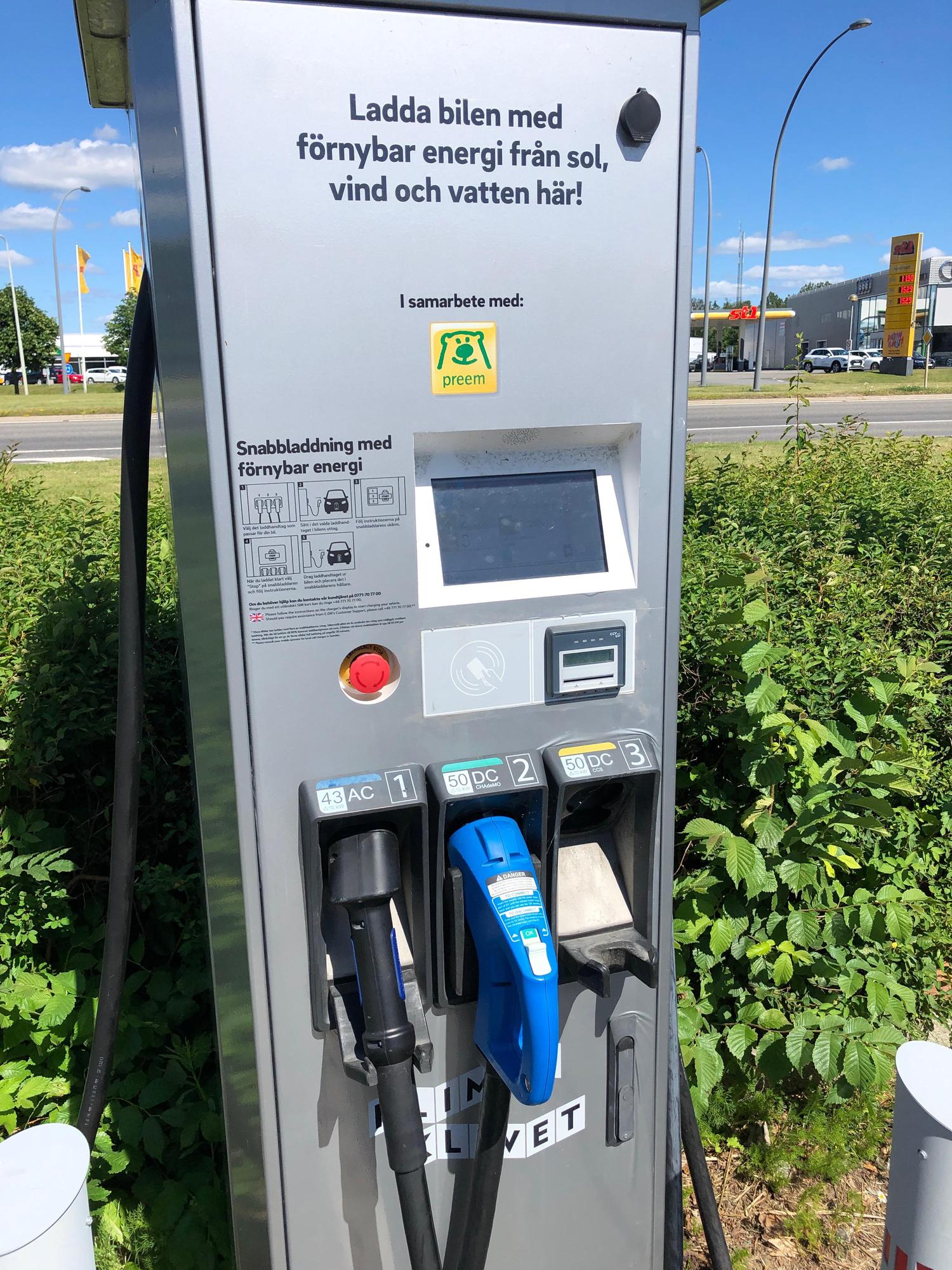 Preem Kristianstad | Kristianstad, Skåne län | EV Station