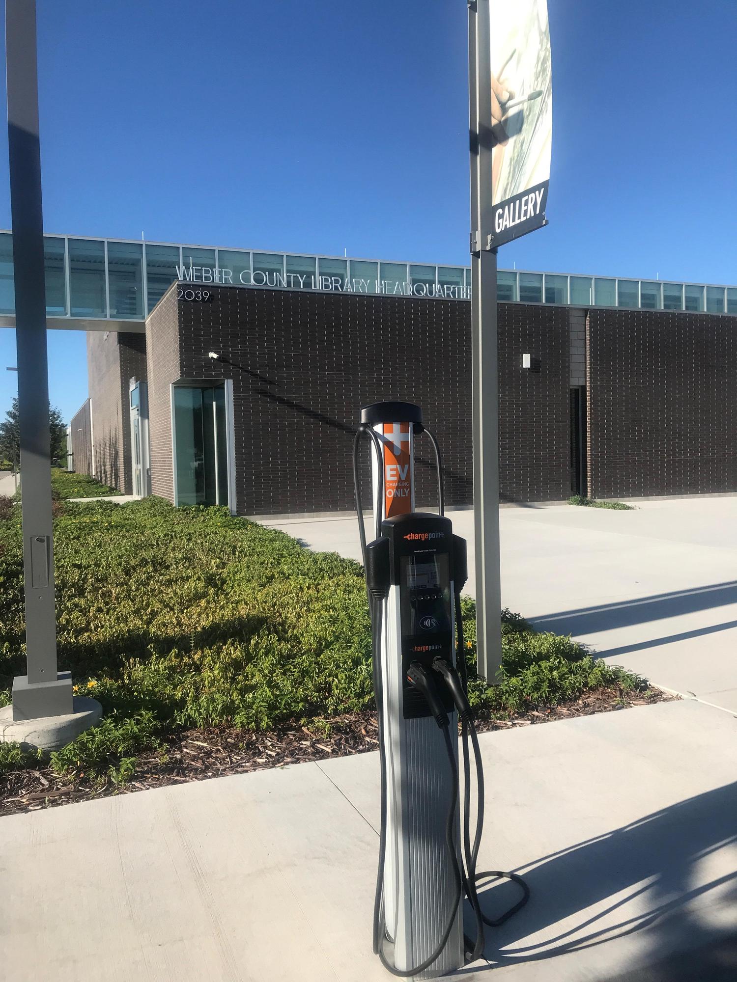 Weber County Library Headquarters | Roy, UT | EV Station