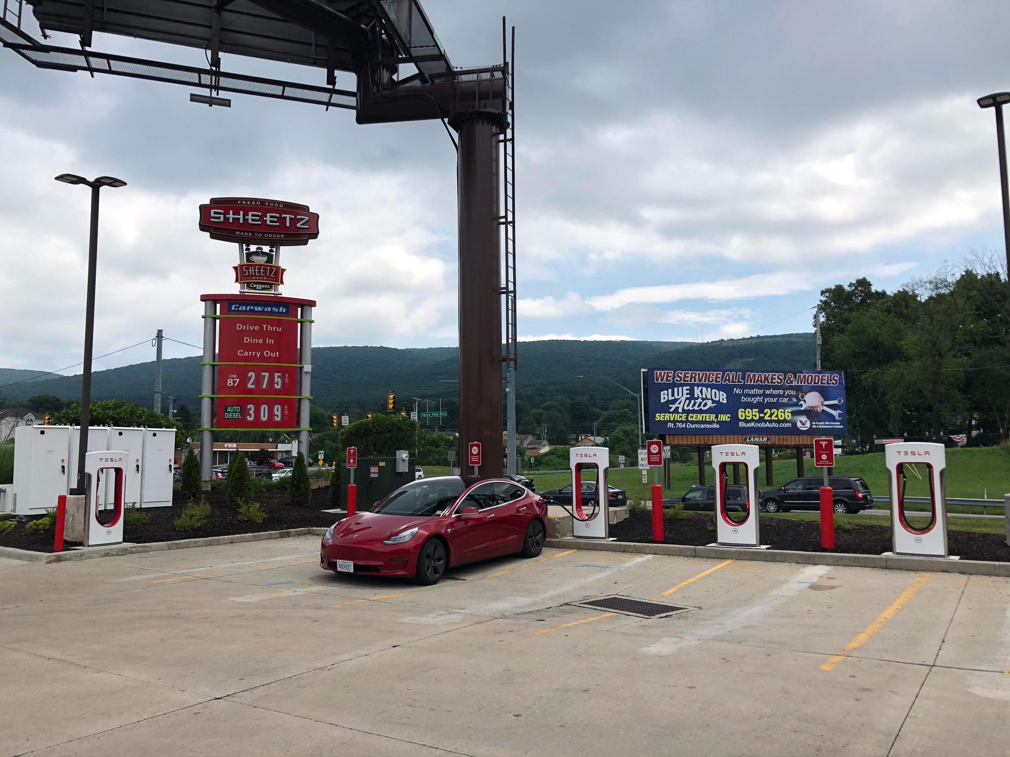 Sheetz | Altoona, PA | EV Station
