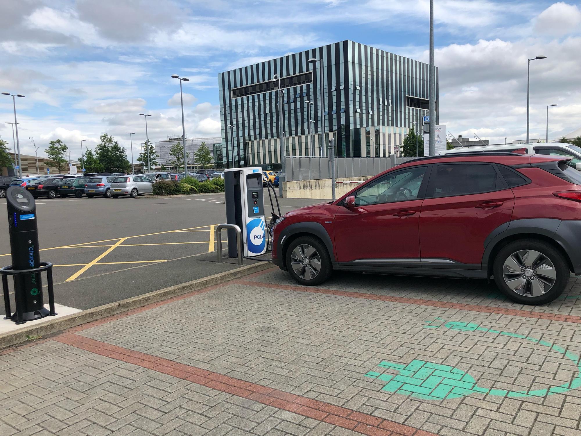 Qube Car Park | Corby, England | EV Station